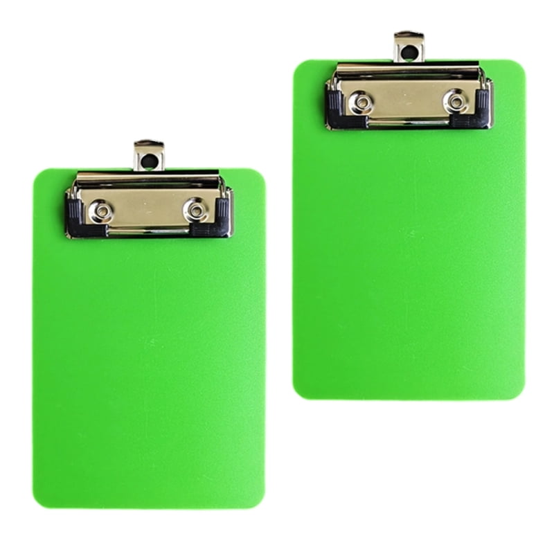 2 Pcs Small Clipboard Document Clipboard Plastic Clipboards Hanging ...
