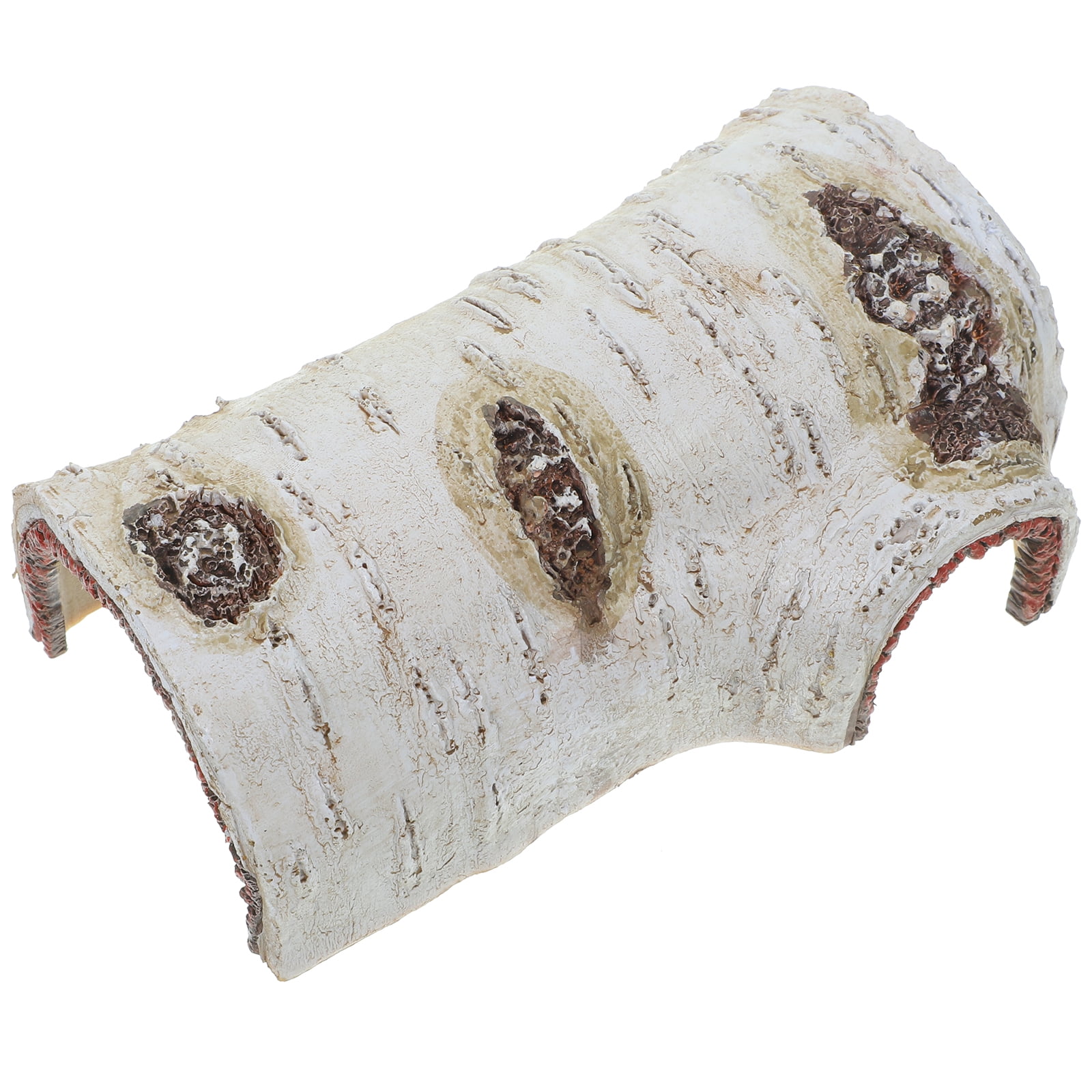 2 Pcs Snake Hides Tortoise Hideout Protective Cave Lizard Cave 15x9cm ...