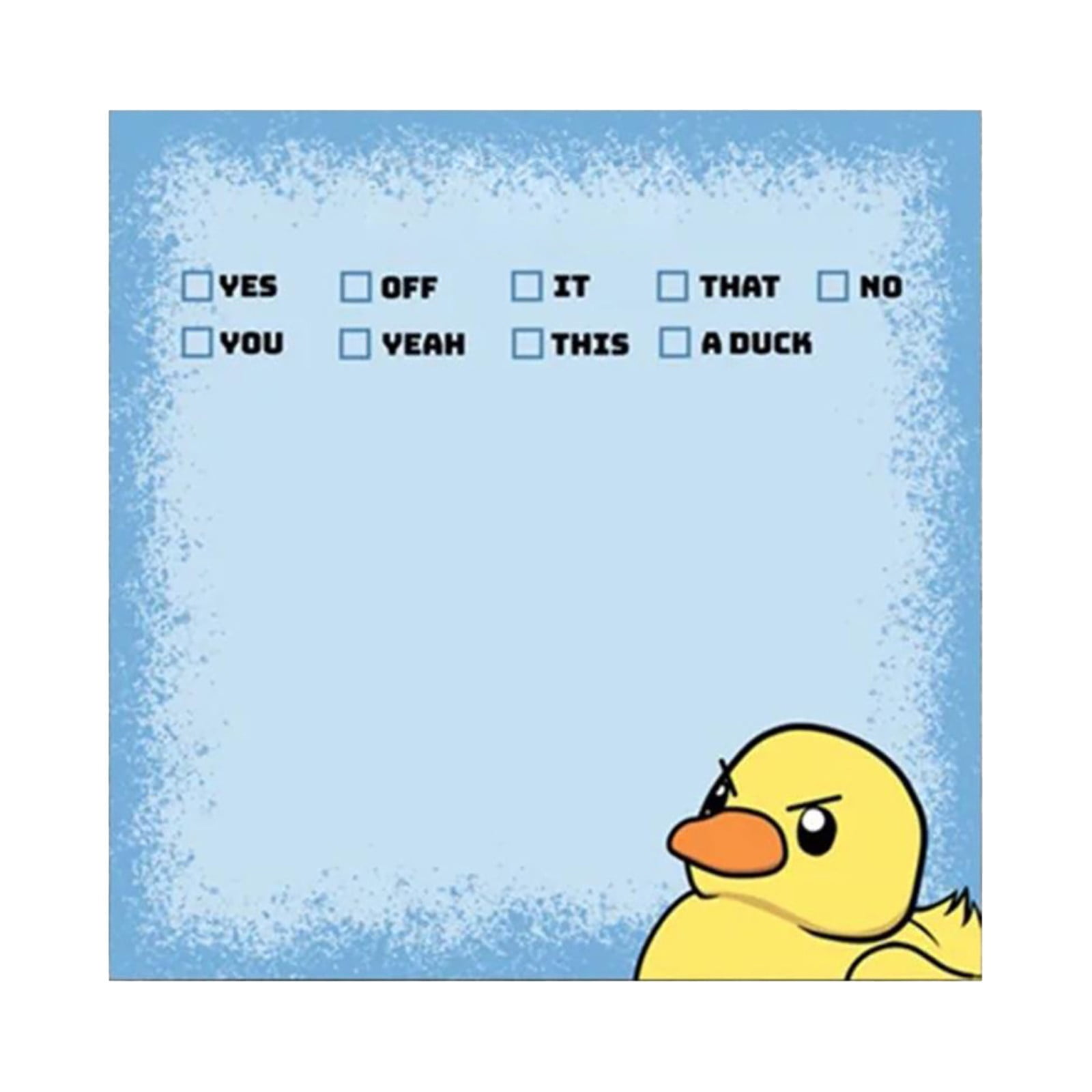 2 Pcs Snarky Office Sticky Notes Funny Note Pads Work Vibrant Office ...