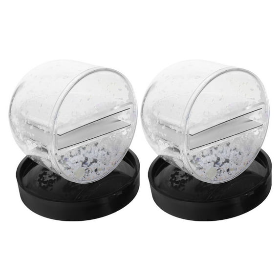 2 Pcs Snow Globe DIY Making Kit Large Calendar Vertical Black - Walmart.com