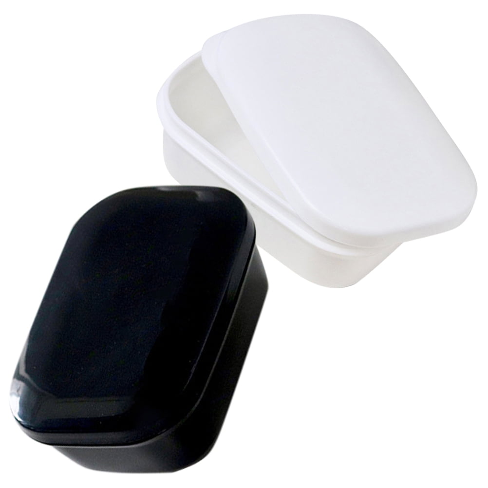 2 Pcs Soapbox Covered Dishes for Bar with Lid Storage Practical ...
