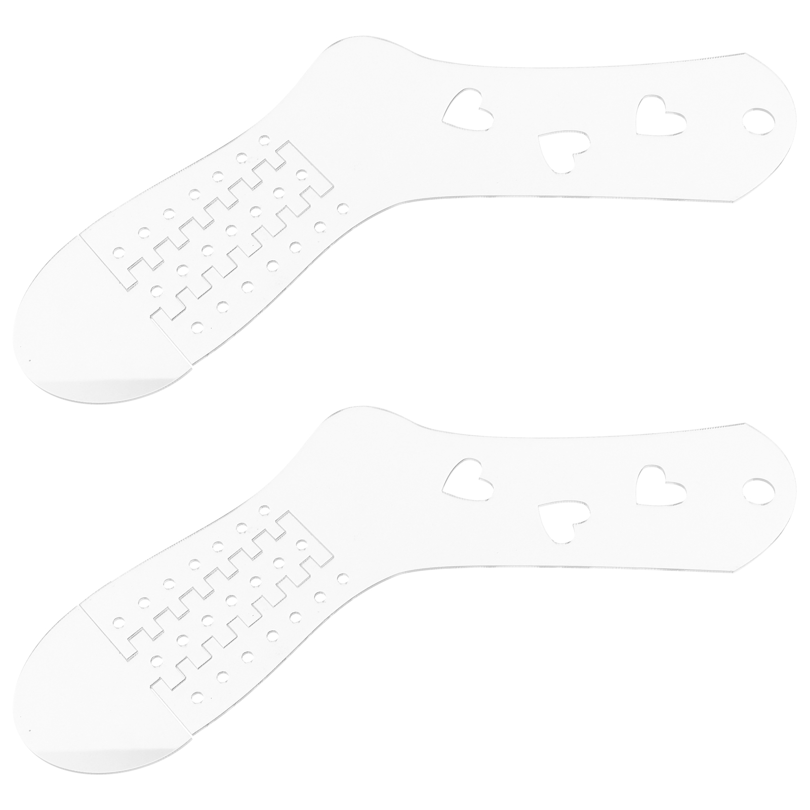 2 Pcs Sock Knitting Forms Shaper Model Easy to Store Blockers DIY ...