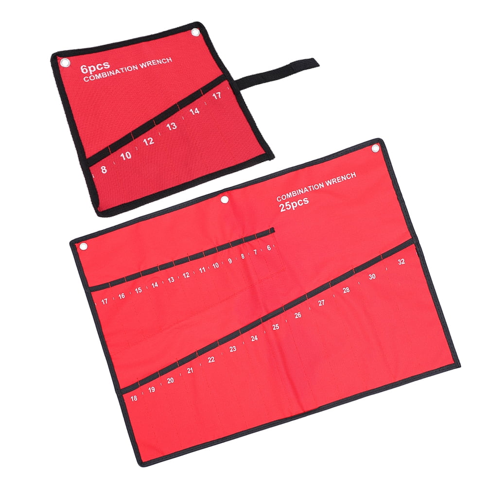 2 Pcs Socket Holder Cool Gifts for Dad Roll up Tool Pouch Ratchet ...