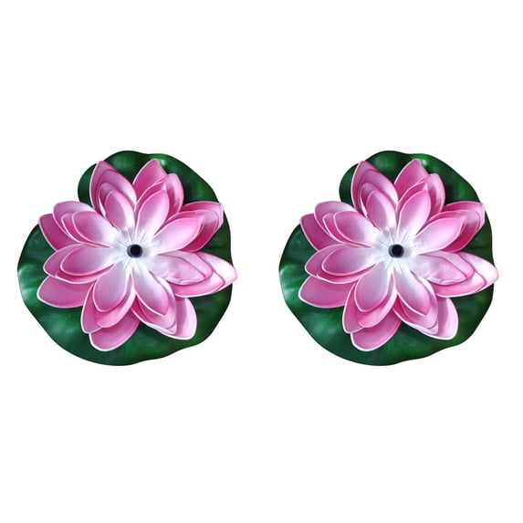 2 Pcs Solar Water Fountain 6.69 x 6.3 Inch, Free Standing Floating ...
