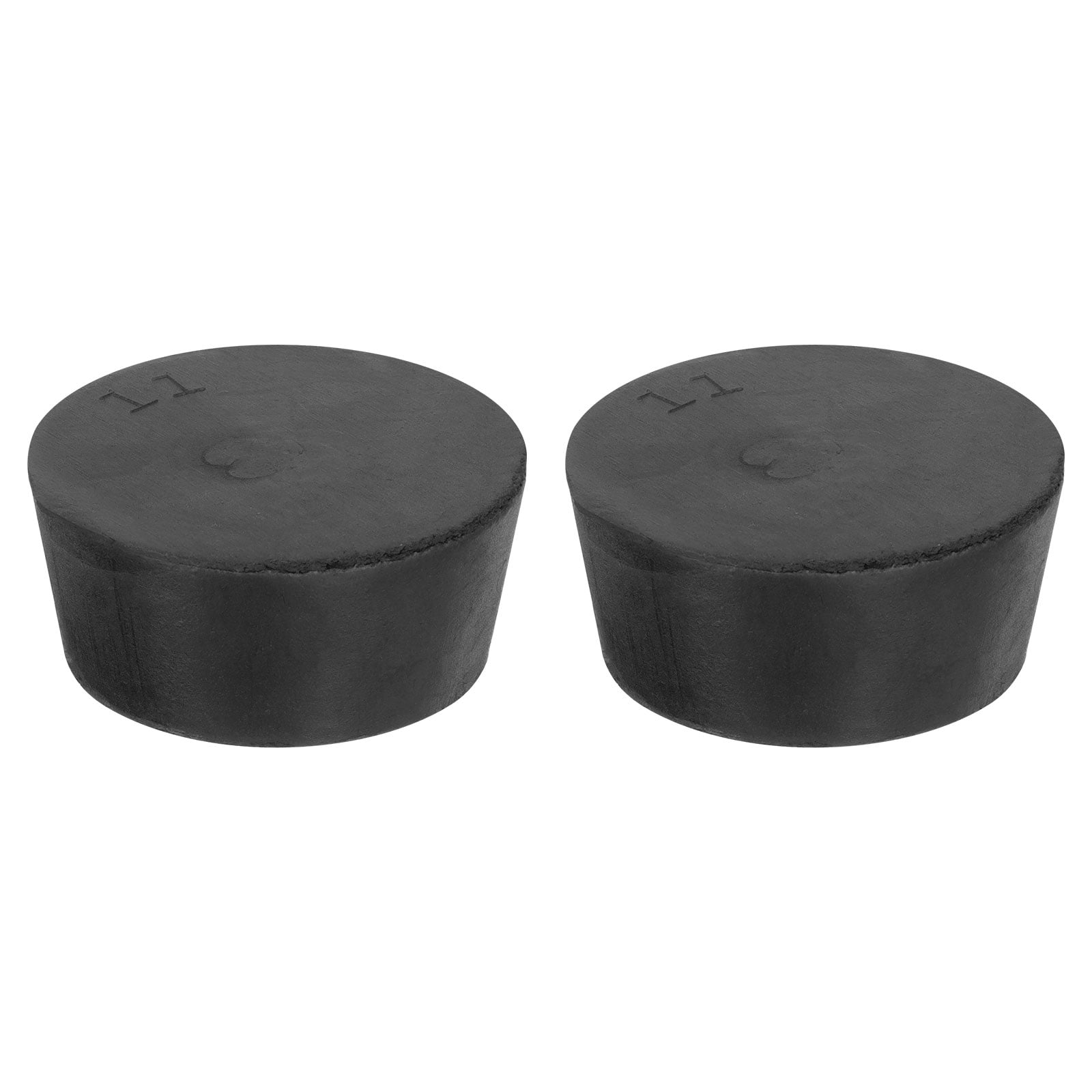 2 Pcs Solid Rubber Stopper, Tapered Lab Seal Tube Stopper Plug for Test ...