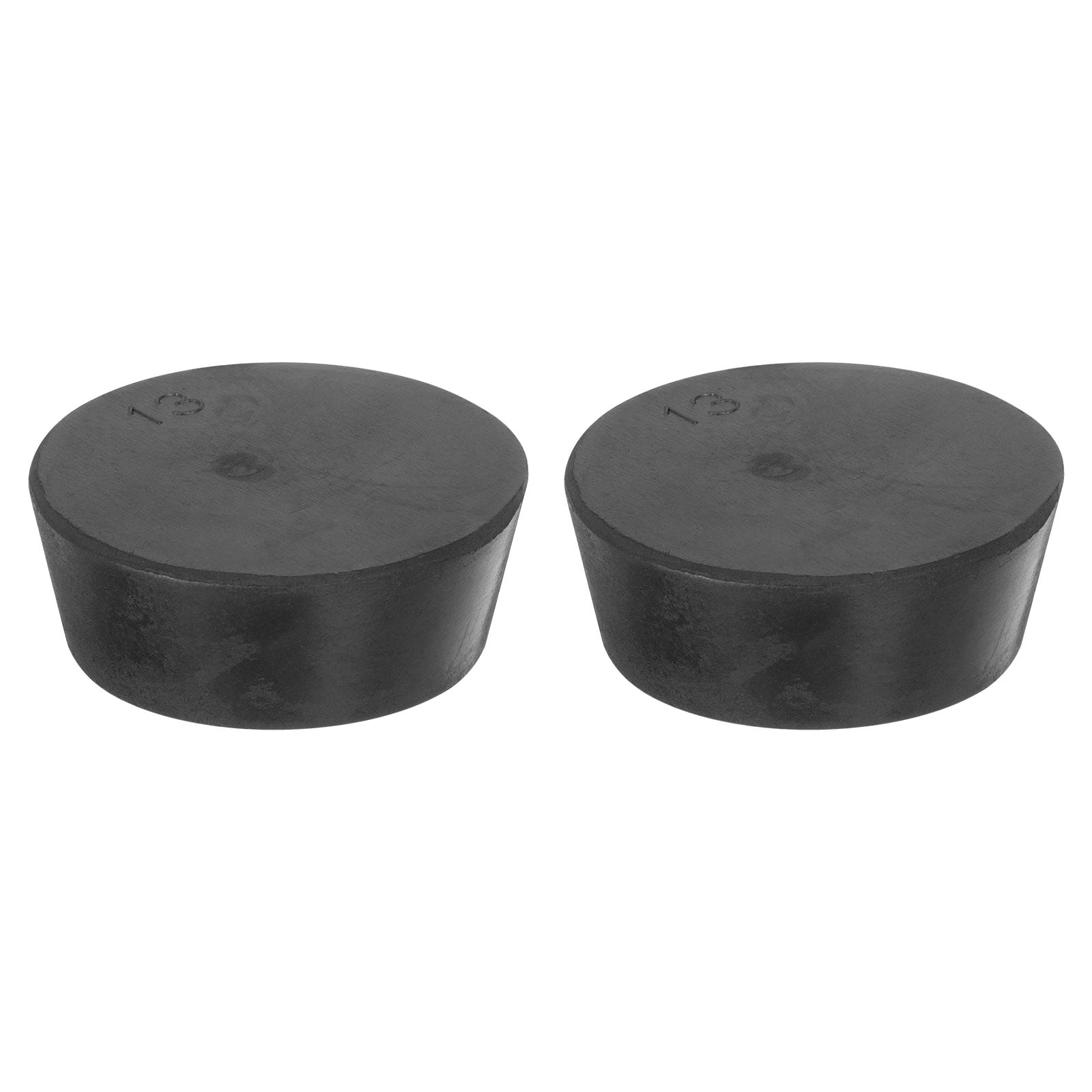 2 Pcs Solid Rubber Stopper, Tapered Lab Seal Tube Stopper Plug for Test ...