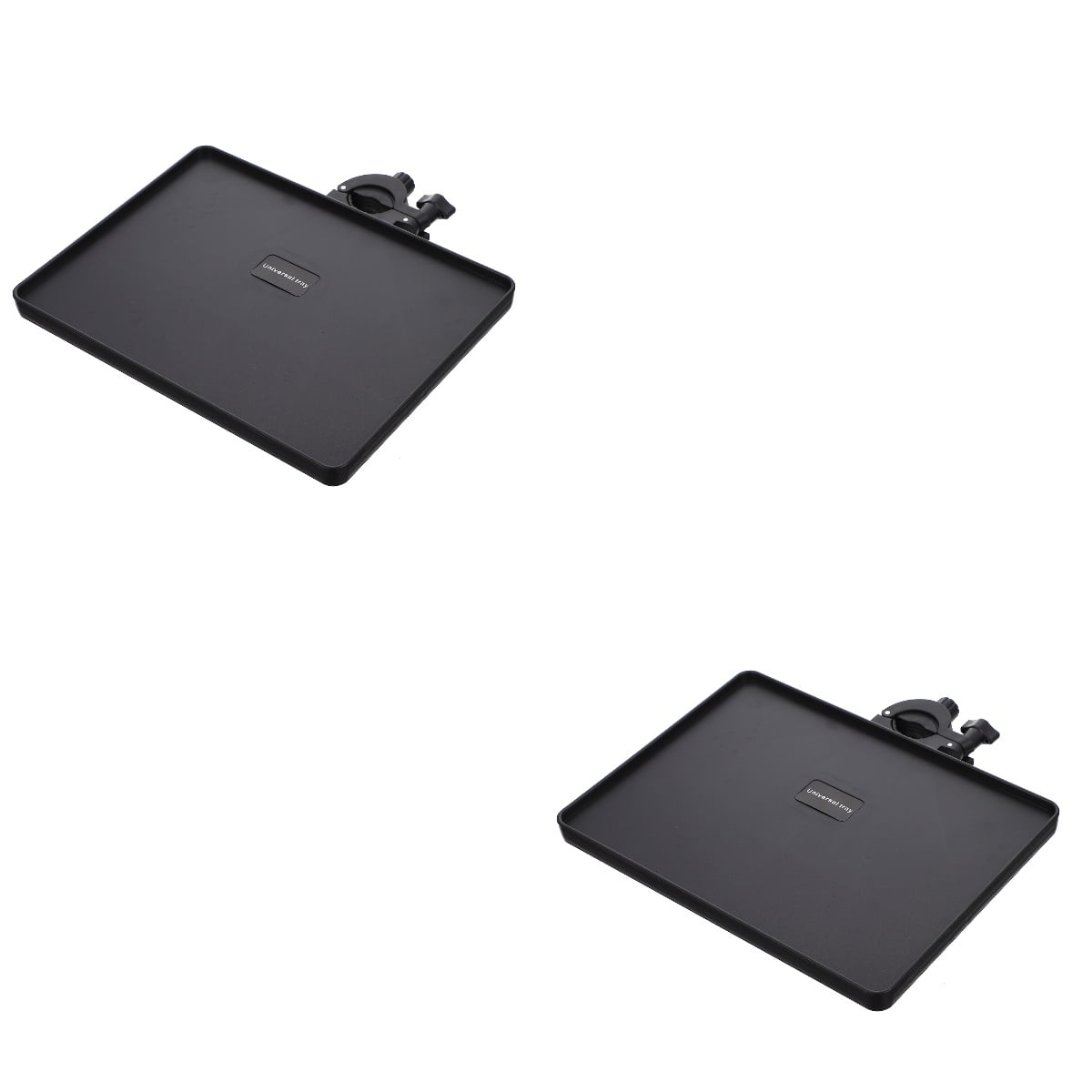 2 Pcs Sound Card Tray Storage+shelves Plastic Pallet Stand Microphone ...
