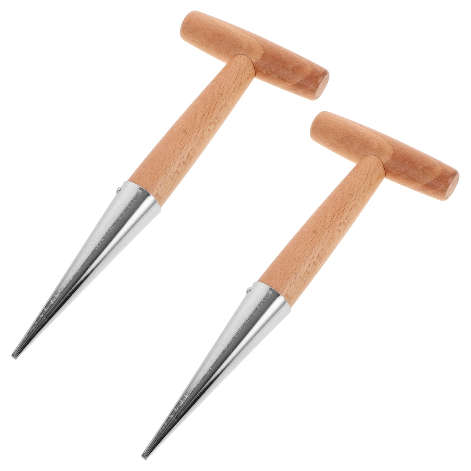 2 Pcs Sower Can Punch Opener Hand Seed Spreader Garden Hole Puncher ...