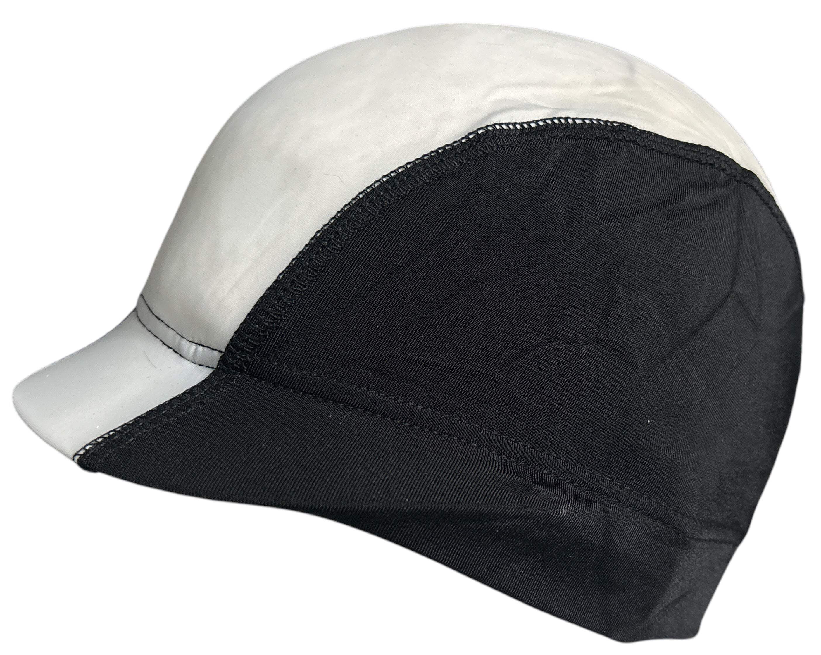 12 Pcs, Spandex Elastic Dome Cap Biker Headwear Sweatband with Visor ...