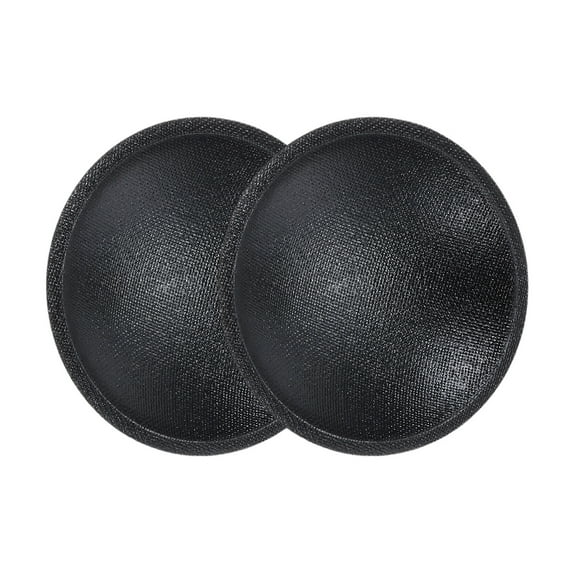 2 Pcs Speaker Dust Cap 45mm/1.8" Outer Diameter Oiled Cloth Cap Dome ...
