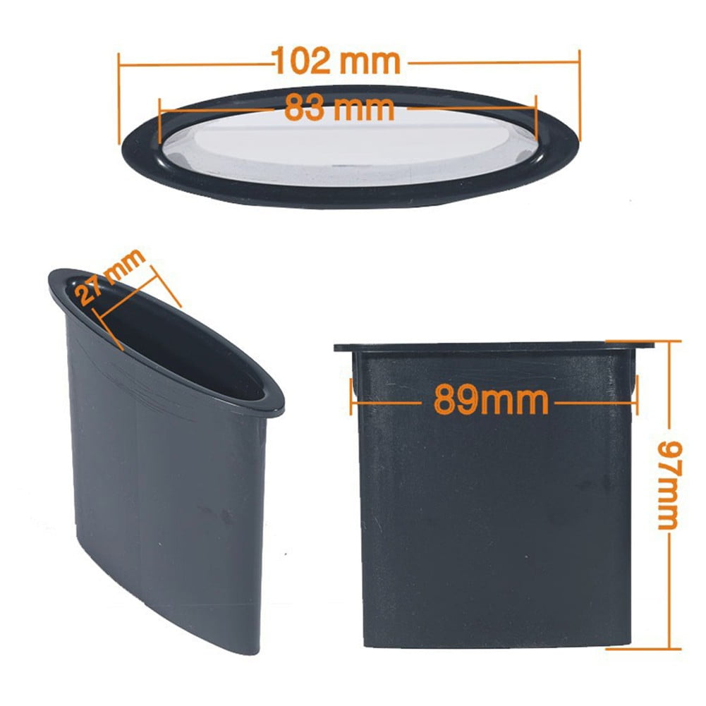 2 Pcs Speaker Port Tube Bass Vent Inverted Tube Subwoofer Woofer ...