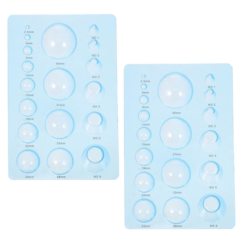 2 Pcs Spherical Paper Template DIY Paper Craft Tool Multi-functional ...