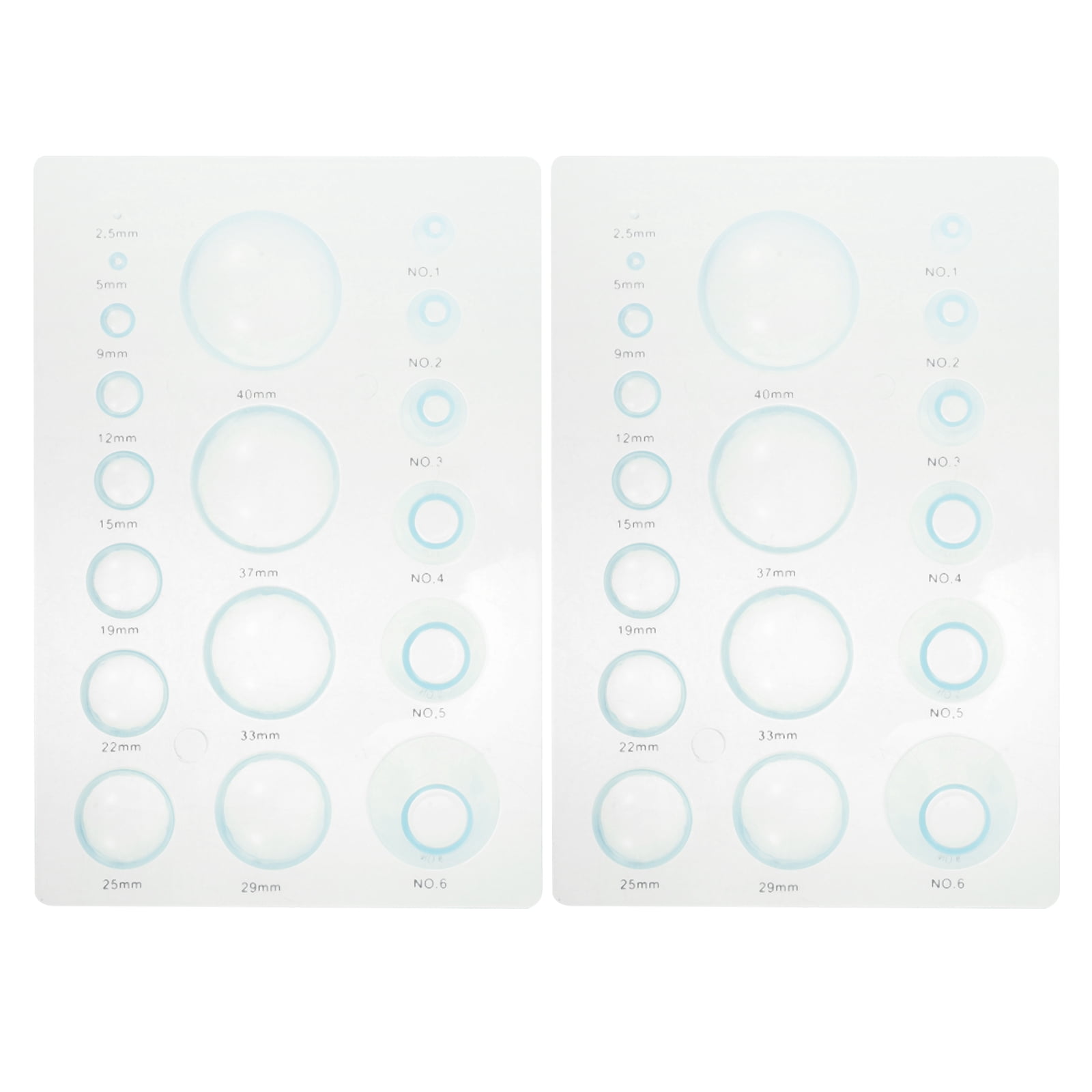 2 Pcs Spherical Paper Template Versatile Quilling Tools - Walmart.com
