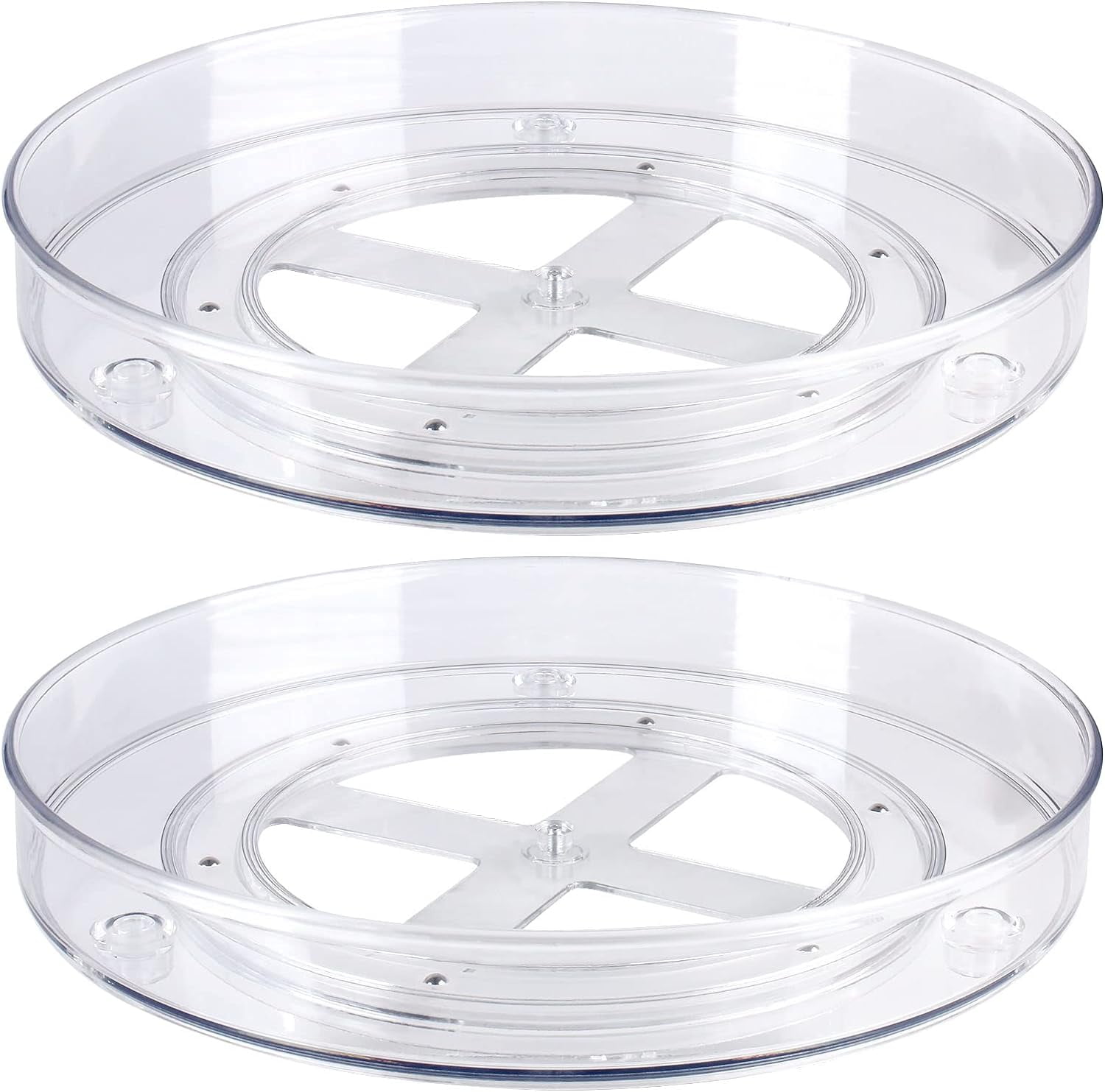 2 Pcs Spice Turntable, Kitchen Turntable, Kitchen Turntable Rotating ...