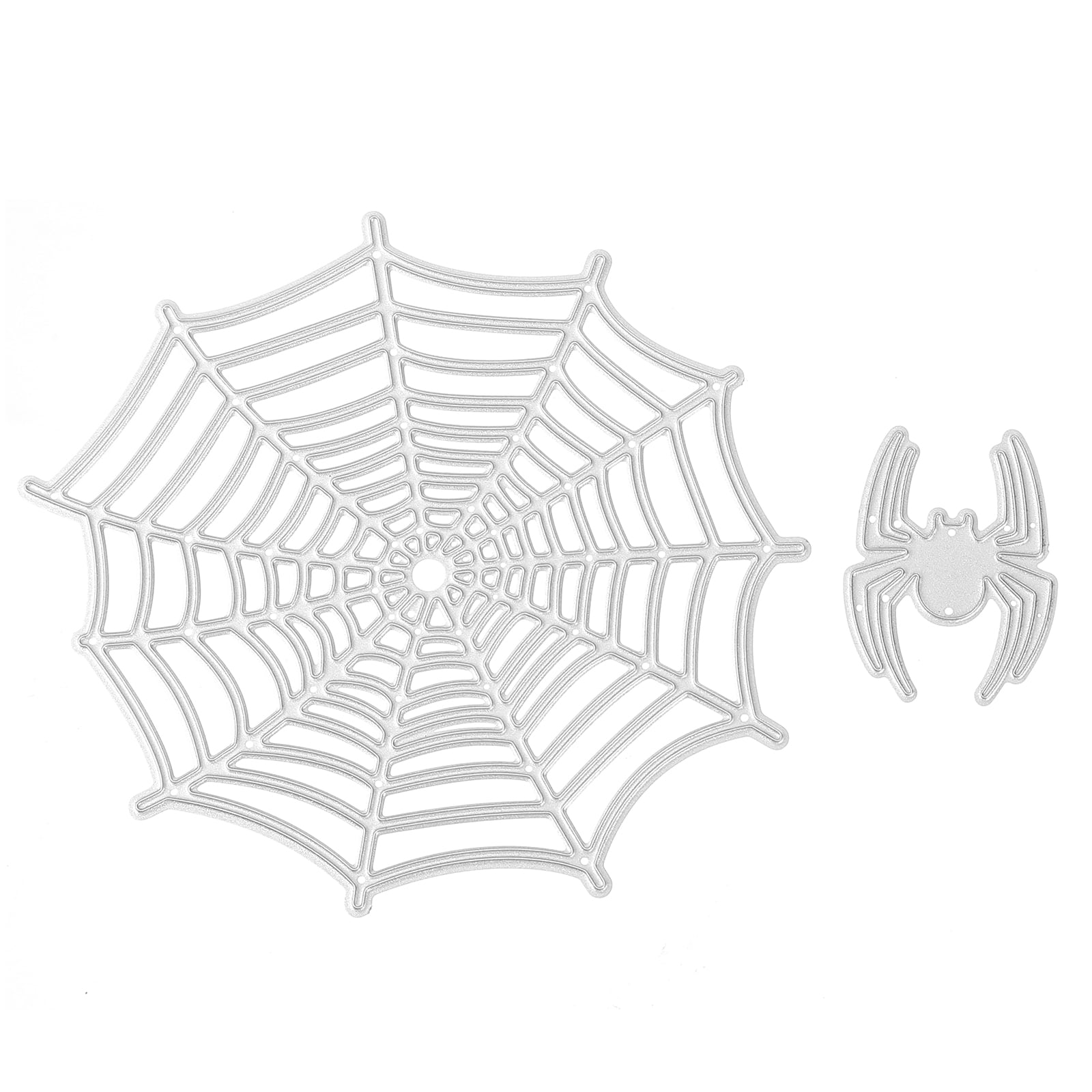 2 Pcs Spider Web Cutting Dies Festive Embossing Mold Scrapbooking ...
