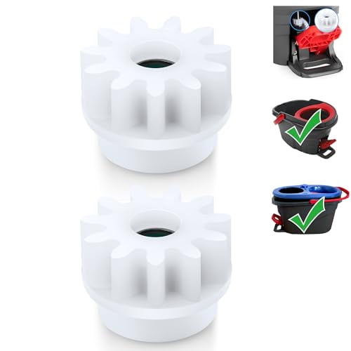 2 Pcs Spin Mop Bucket Replacement Gear Compatible with Ocedar Mop ...