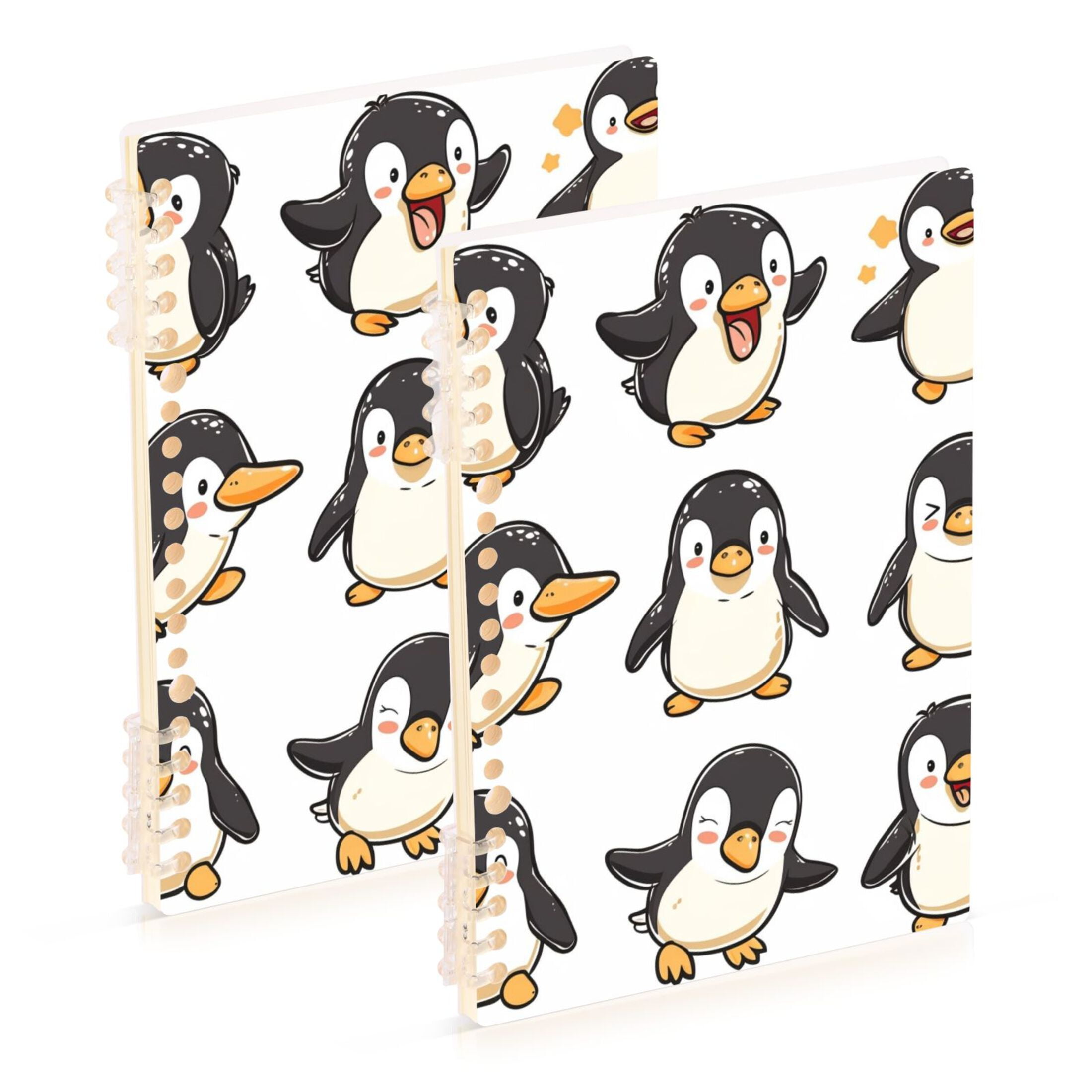 2 Pcs Spiral Notebooks 60 Sheets 120 Pages A5 Journal Notepad 8.3x5.7 ...