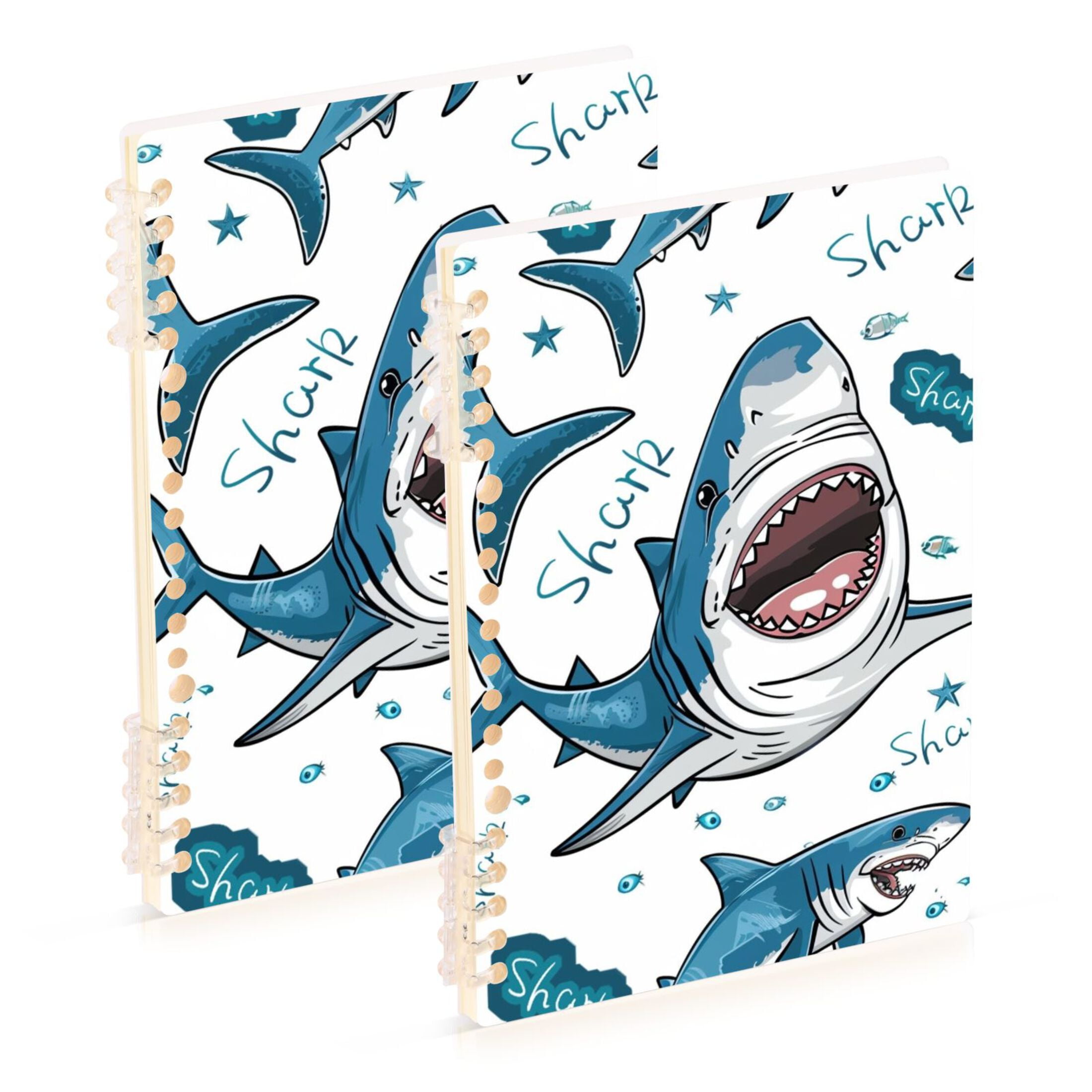 2 Pcs Spiral Notebooks 60 Sheets 120 Pages A5 Journal Notepad 8.3x5.7 ...