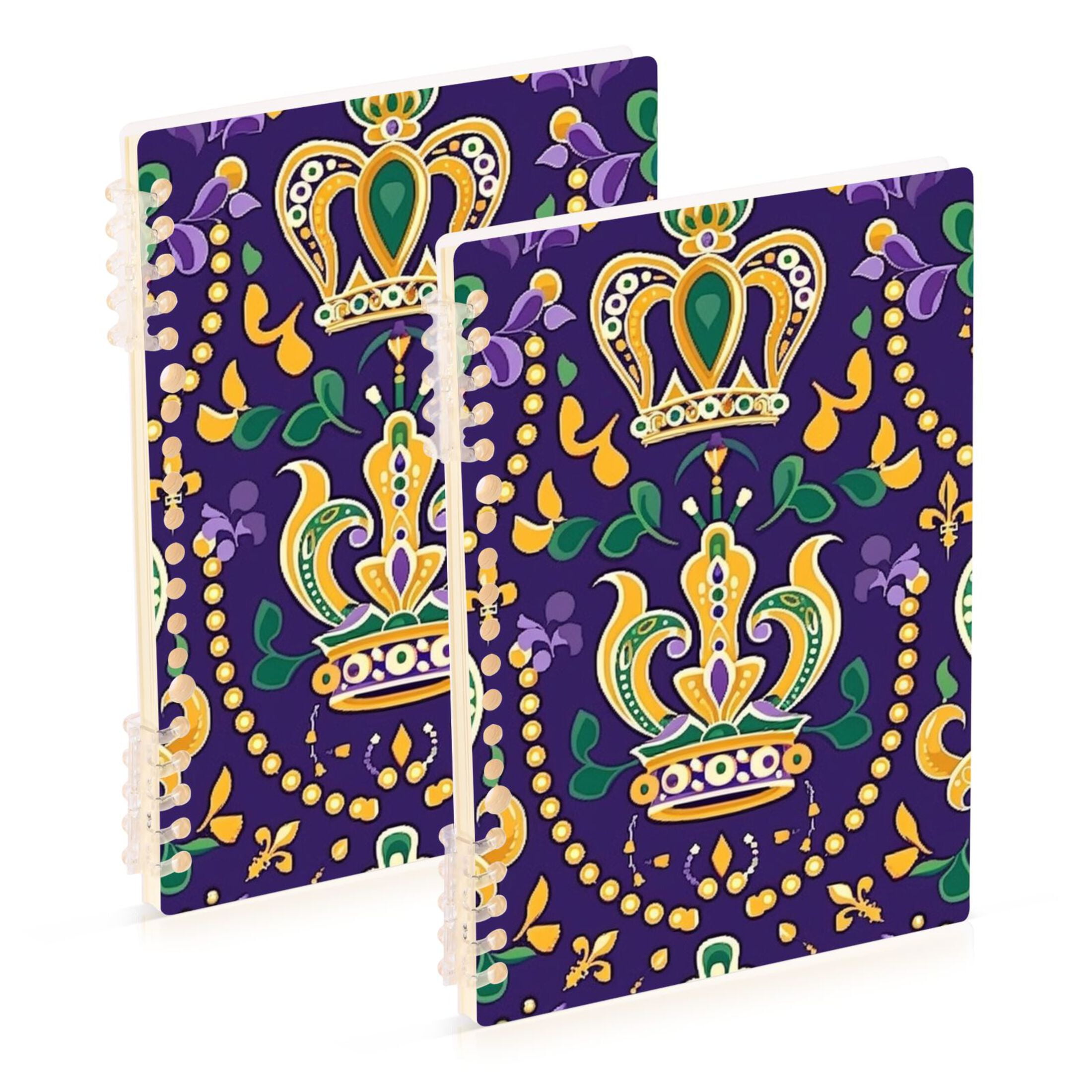 2 Pcs Spiral Notebooks 60 Sheets 120 Pages A5 Journal Notepad 8.3x5.7 ...