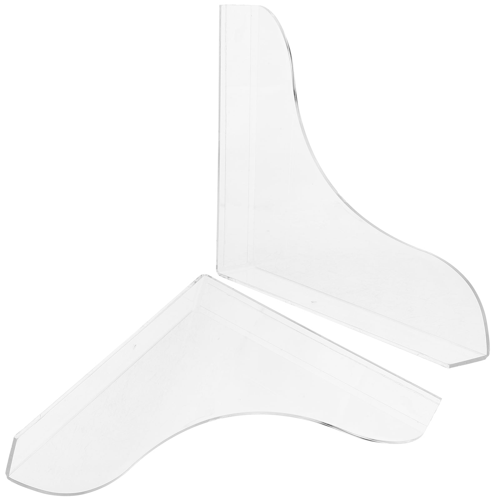 2 Pcs Splash Guard Water Trough Bathtubs Shower Guards Corner Blocker ...