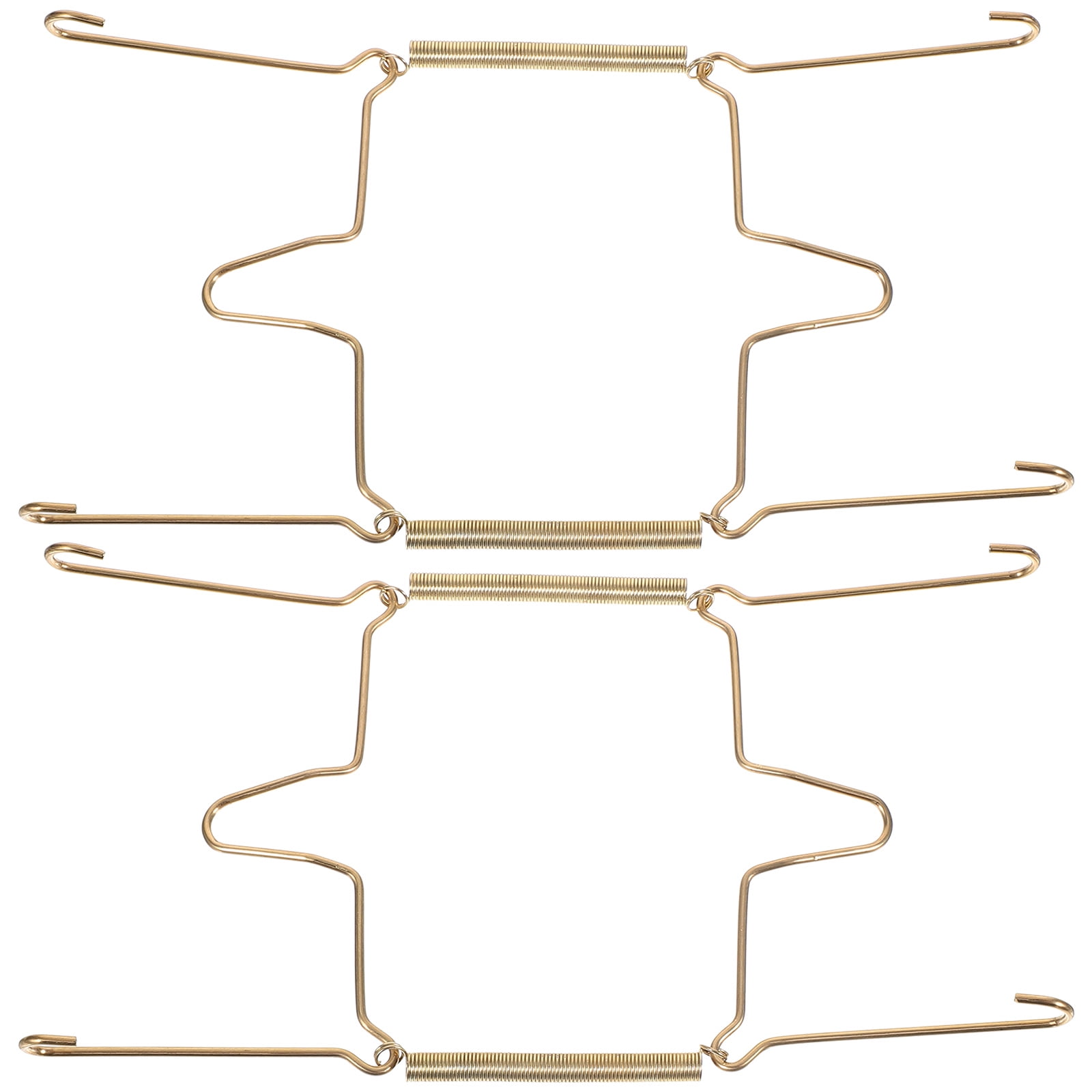 Homoyoyo 2-Pack Golden Stainless Steel Wall Plate Hangers with U-Shaped ...