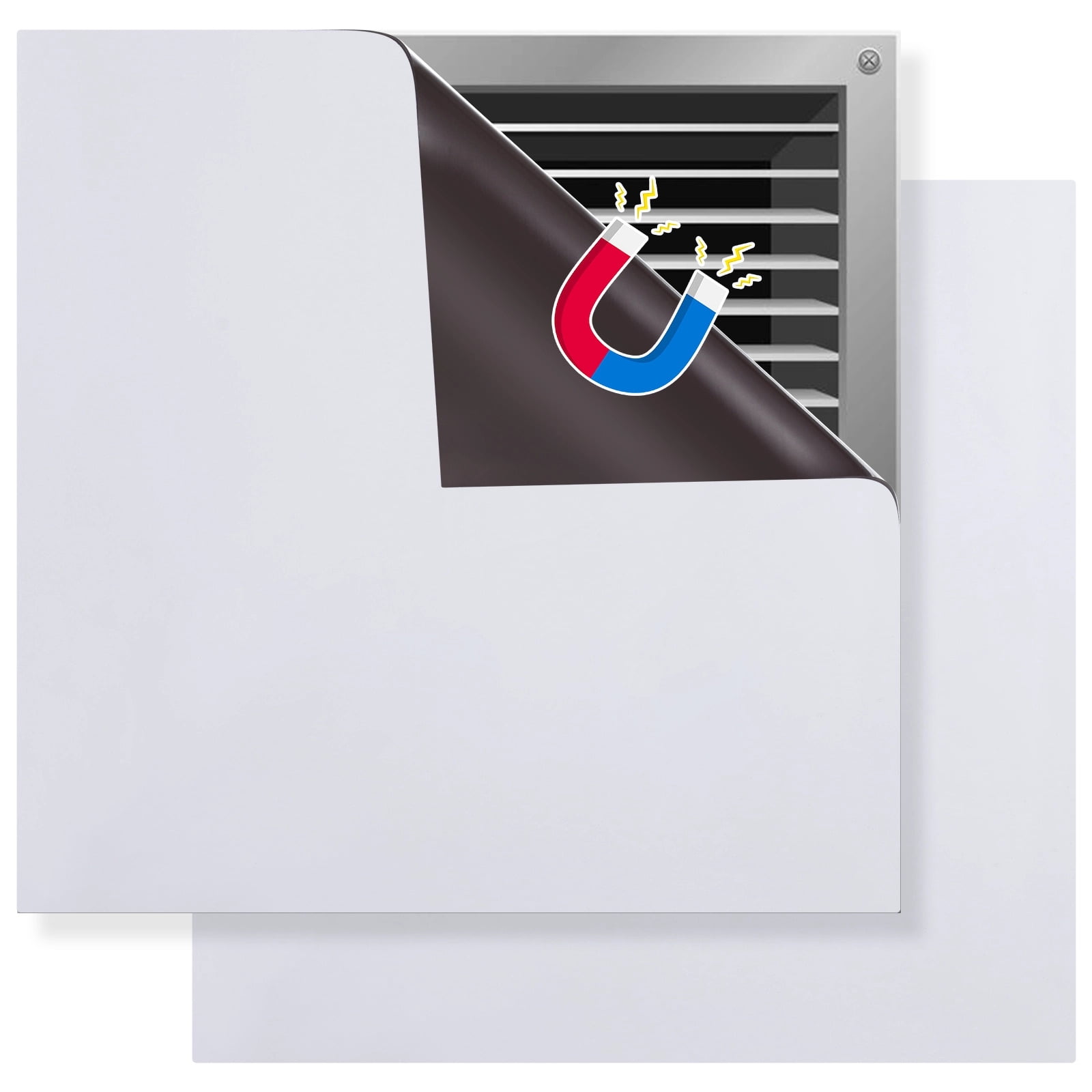 2 Pcs Square Magnetic Vent Covers, 12x12" Magnetic Cover for ...