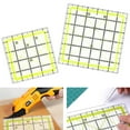 2 Pcs Square Quilting Ruler, 4.5Inch & 6 Inch Acrylic Fabric Cutting ...