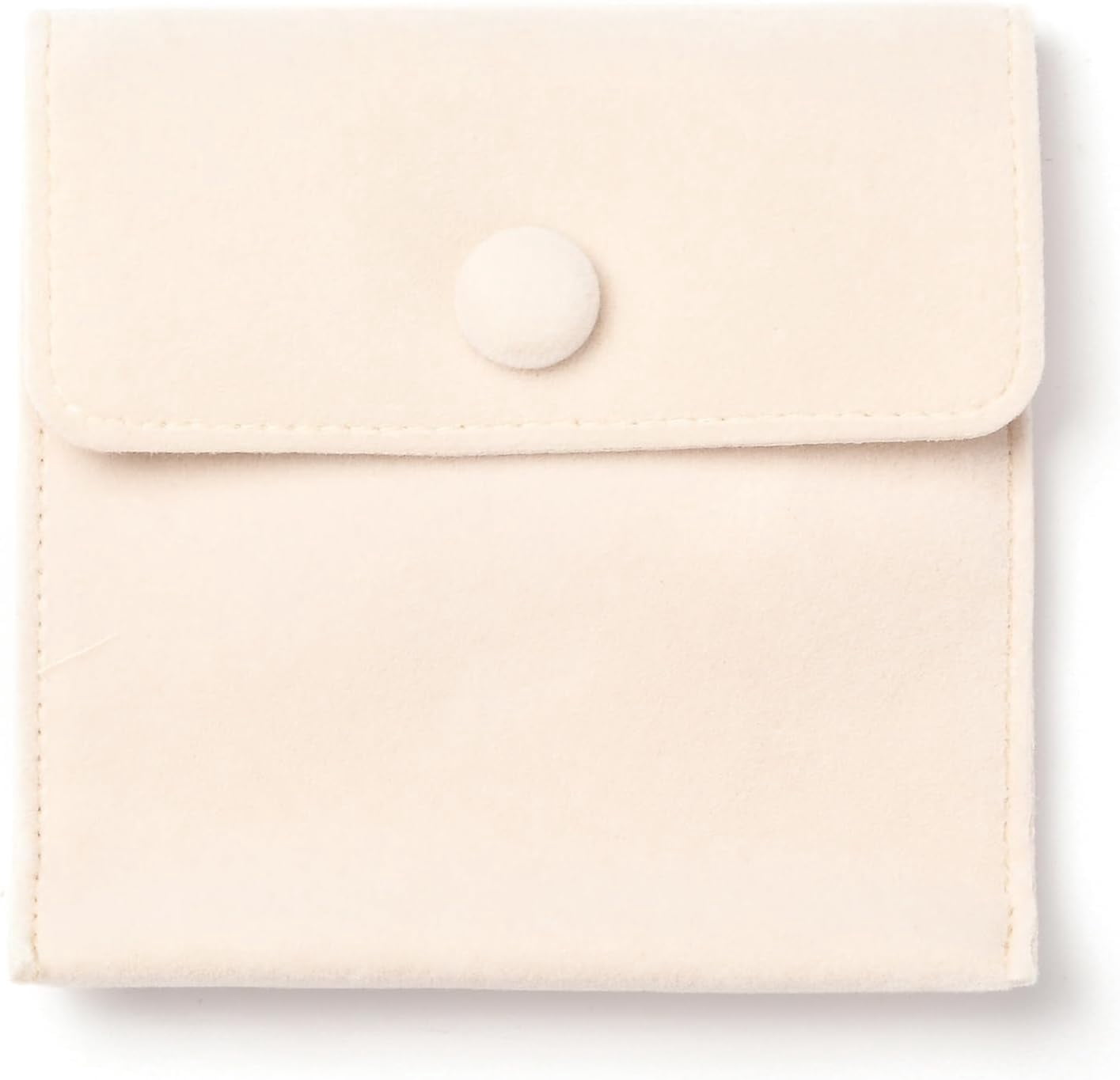2 Pcs Square Velvet Jewelry Bags Velvet Pouches with Snap Fastener ...
