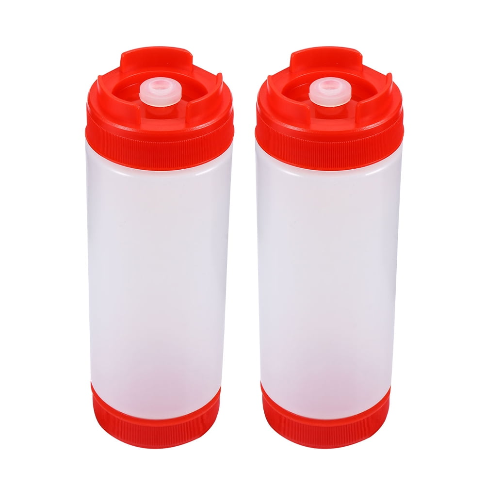 YULIJU Set of Squeeze Bottles for Mustard, Jam, Sauce Dispenser ...