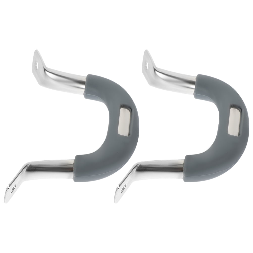 2 Pcs Stainless Steel Frying Pan Pot Side Handles Wok Handle Kitchen ...