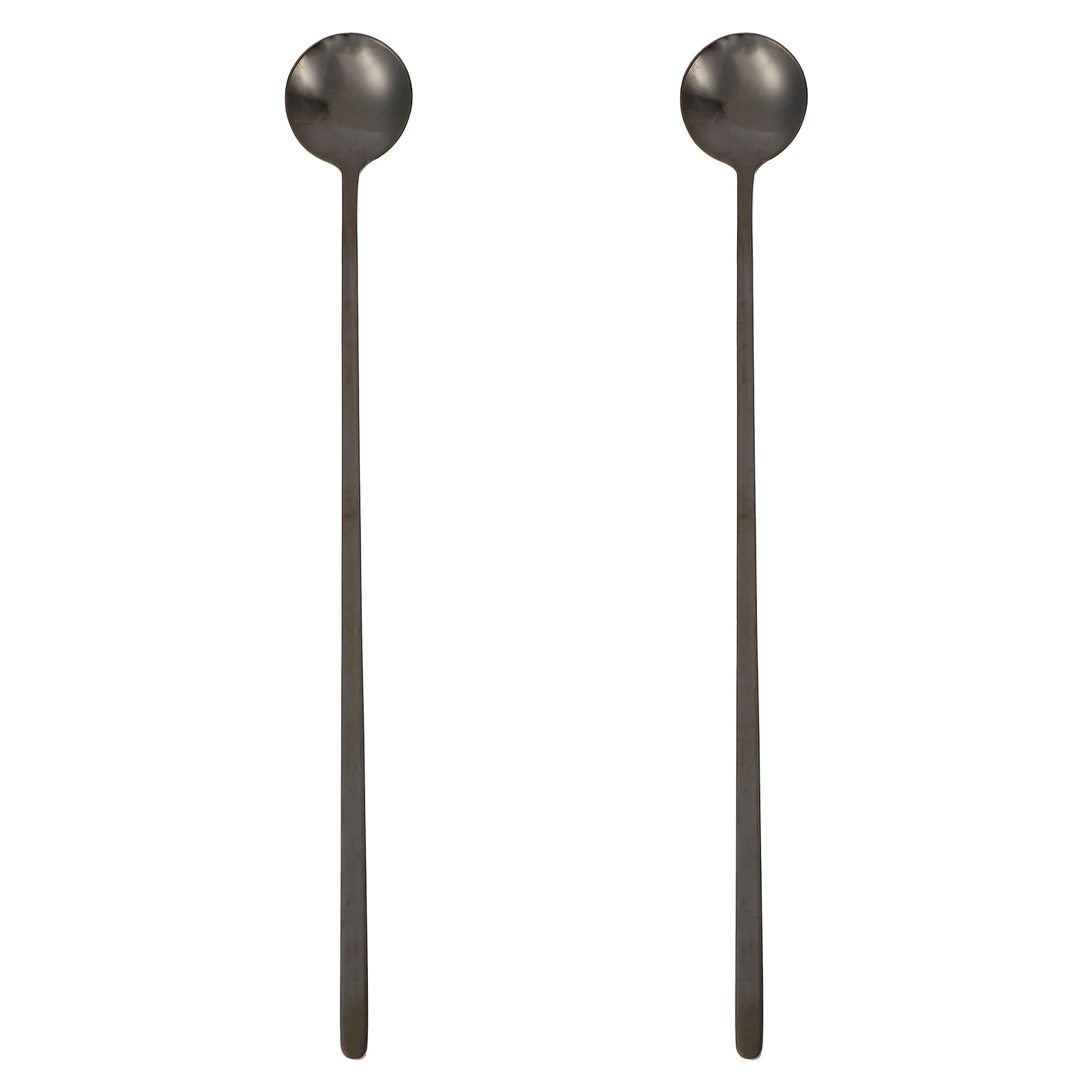 2 Pcs Stainless Steel Ladle Soup Spoon Coffee Spoon Stirring Spoons ...