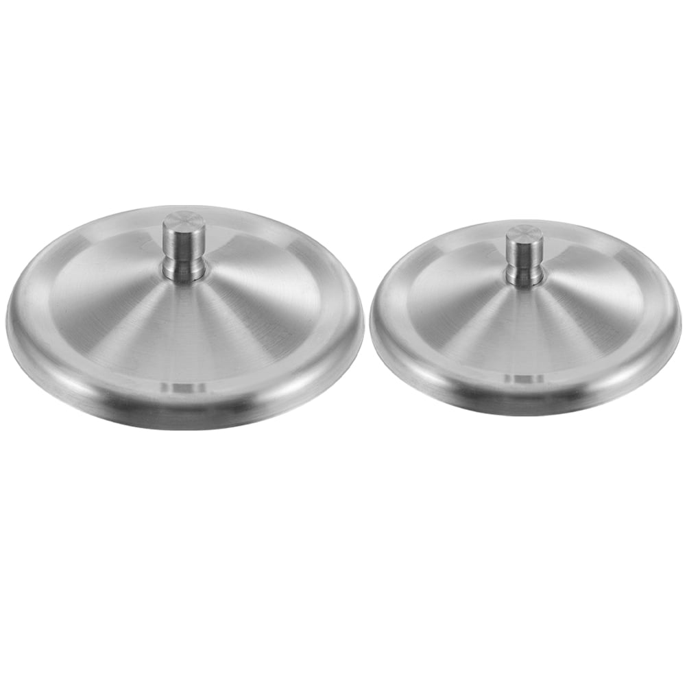 2 Pcs Stainless Steel Lid Coffee Mugs Espresso Cup Cover for Cups ...