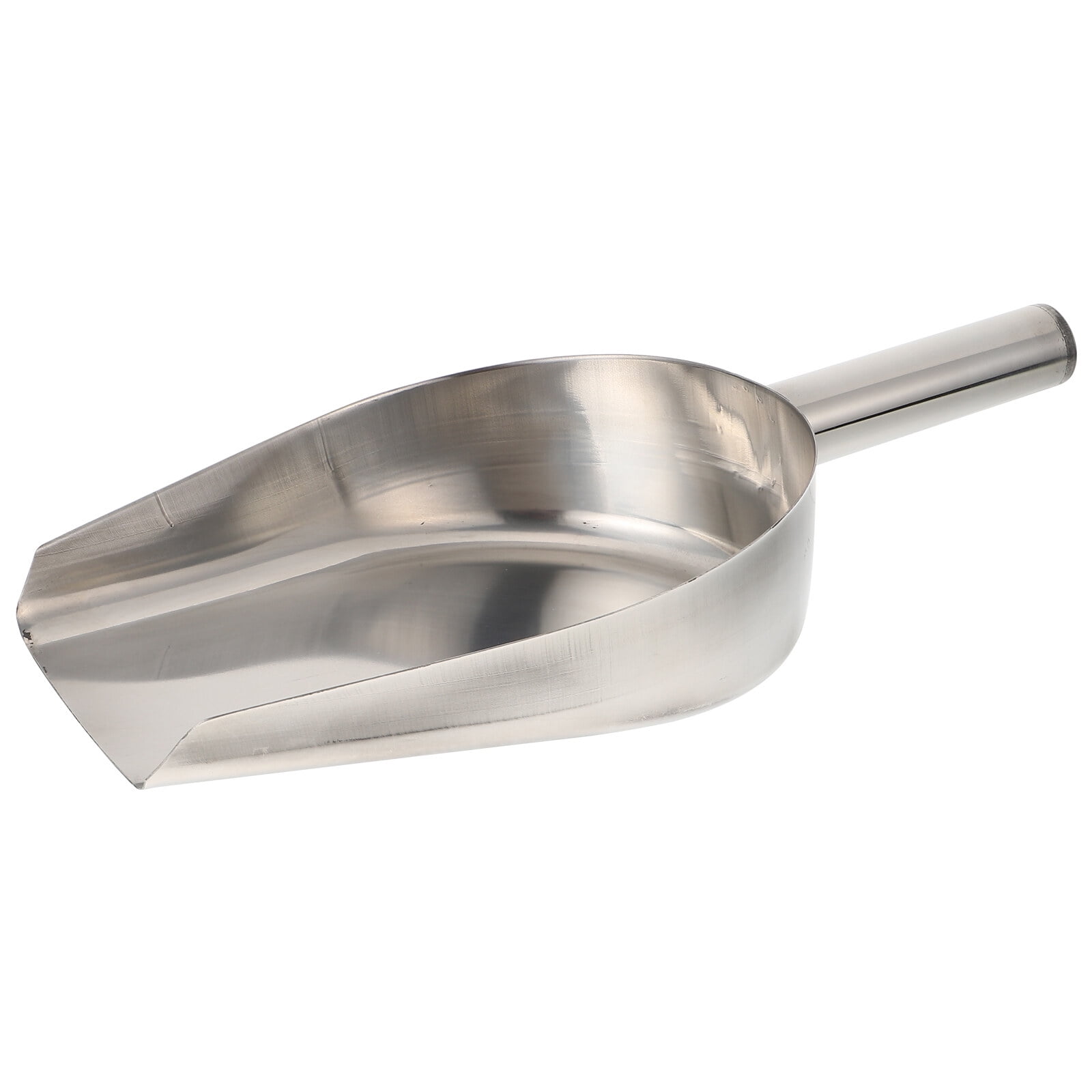 2 Pcs Stainless Steel Snow Shovel Ice Maker Machine Bucket Cube Tong ...