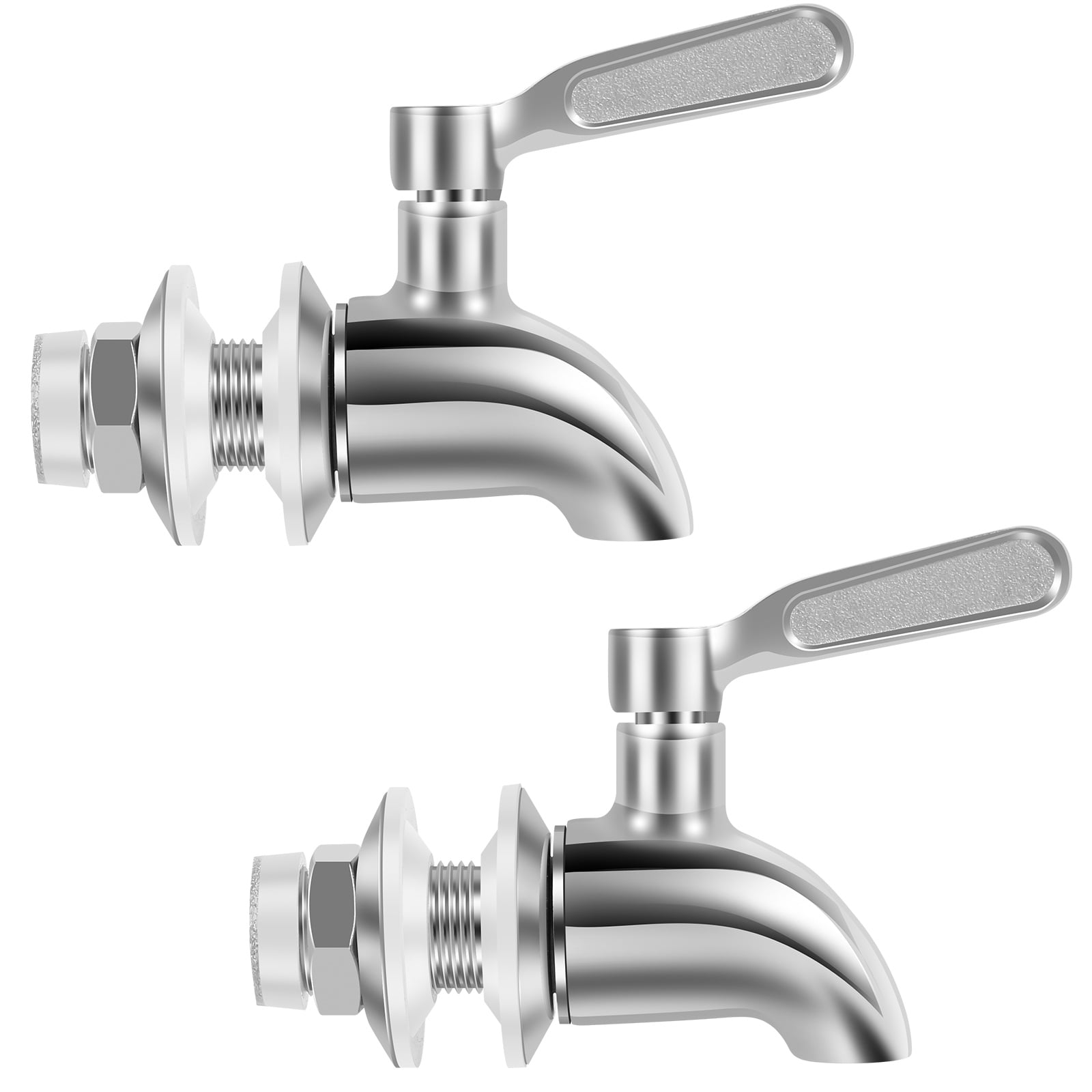 2 Pcs Stainless Steel Spigot for Beverage Dispenser Sturdy Beverage ...