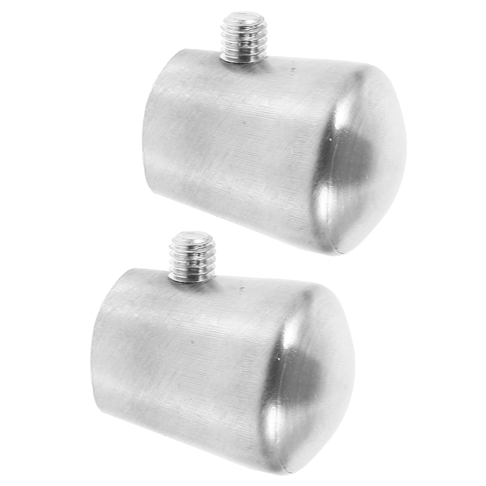 2 Pcs Stair Column Accessories Hand Rest Handrail Fitting Metal End ...