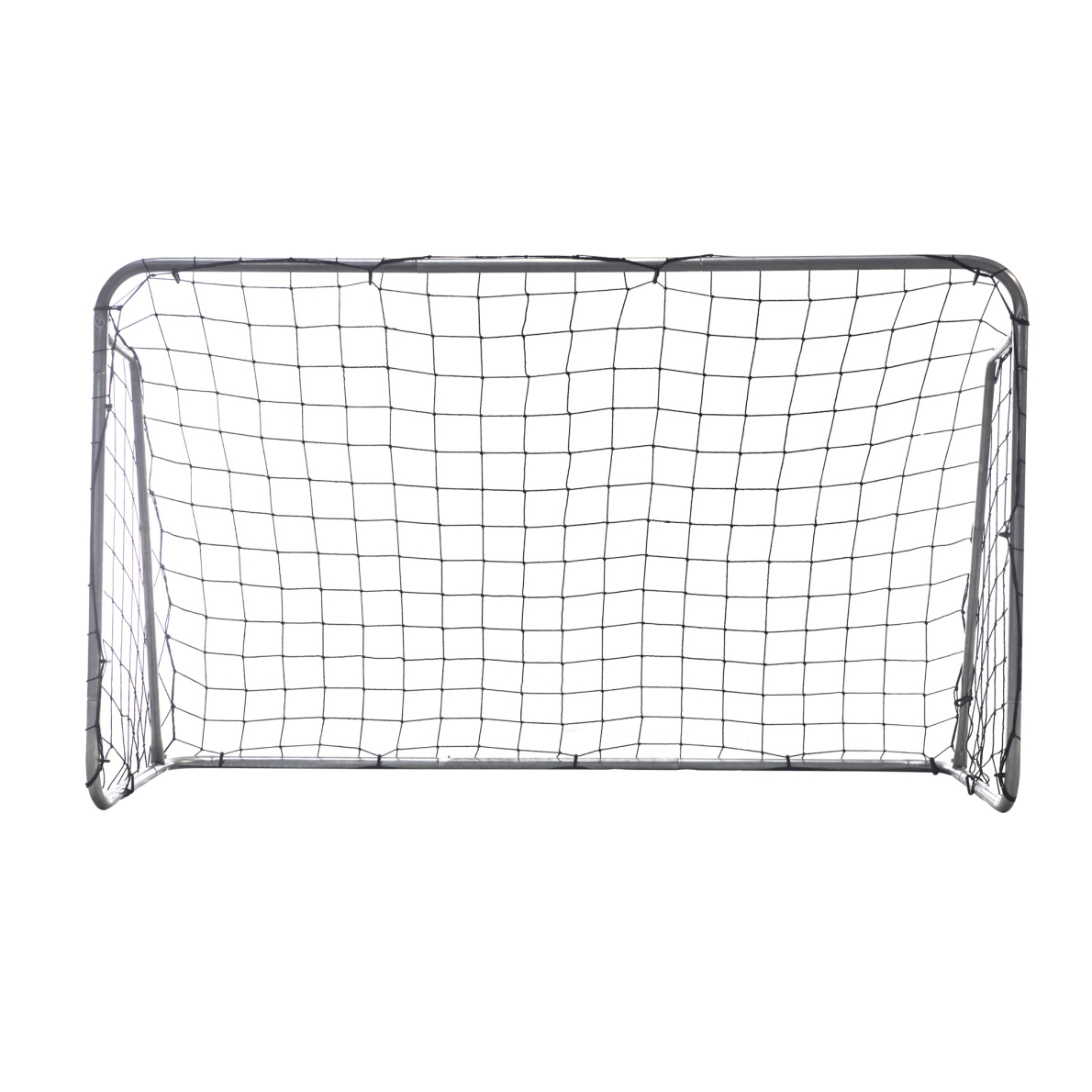 2 Pcs Steel Frame Football Goal, 6.6Ft Football Goal Post Set for ...