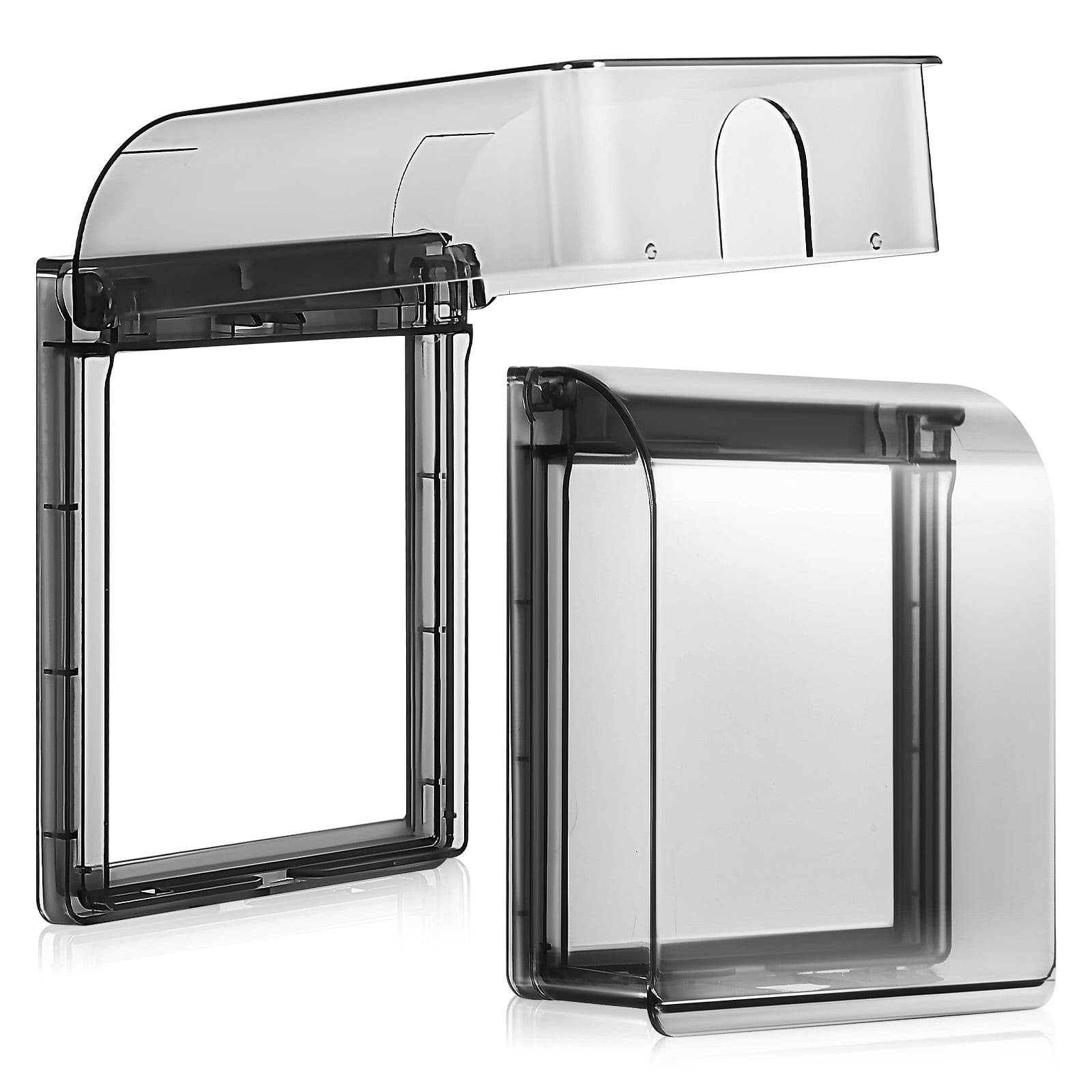 2 Pcs Sticky outside Outlet Cover Waterproof Socket Box - Walmart.com