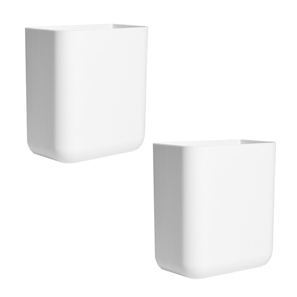 2 Pcs Storage Shelves Wall Pen Holder Hanging Baskets Box Racks Holders ...