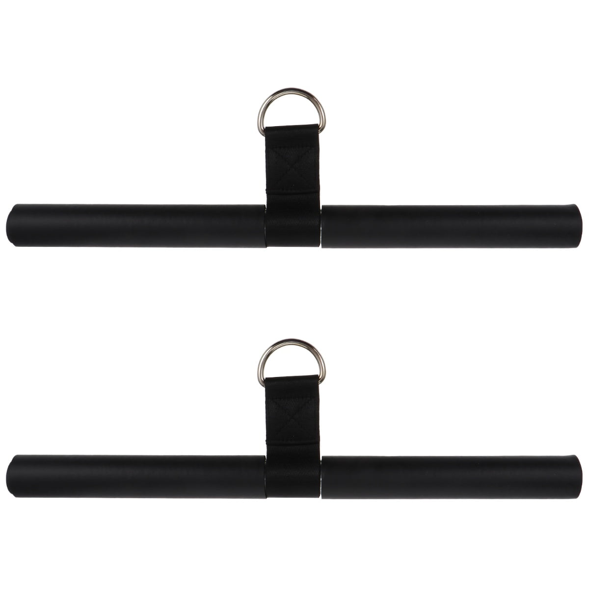 2 Pcs Straight Bar Cable Attachment Pull up Handles Tie Rod Steel ...