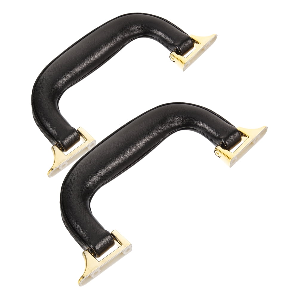 2pcs Brown PU Leather Purse Handles Replacement for Bag Repair Handbags ...