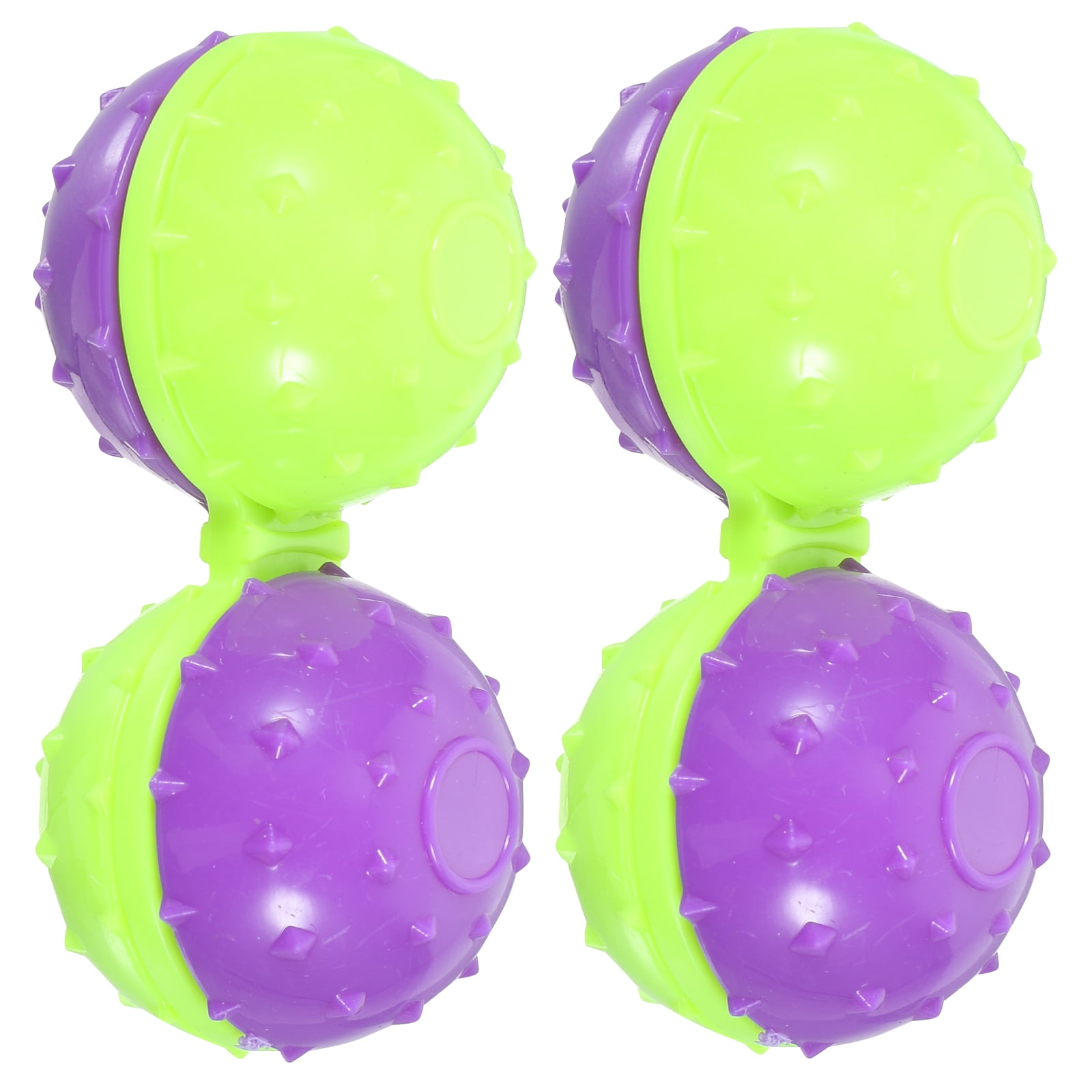 2 Pcs Stress Relief Finger Gyro Toy Hand Exercise Balls Hand Excersize ...