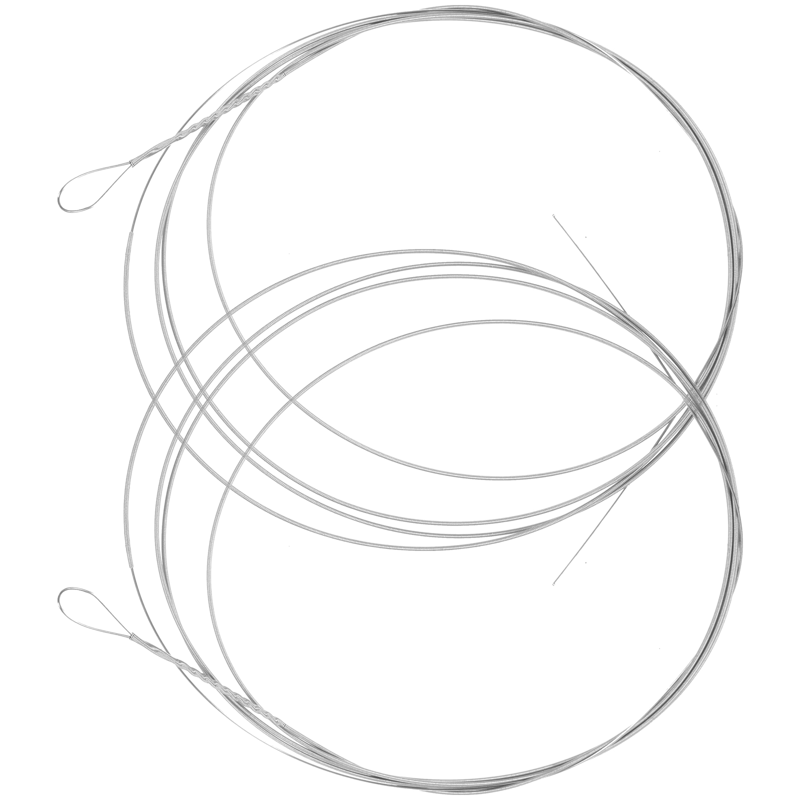 2 Pcs Stringed Musical Instruments Dulcimer Strings Accessory - Walmart.com