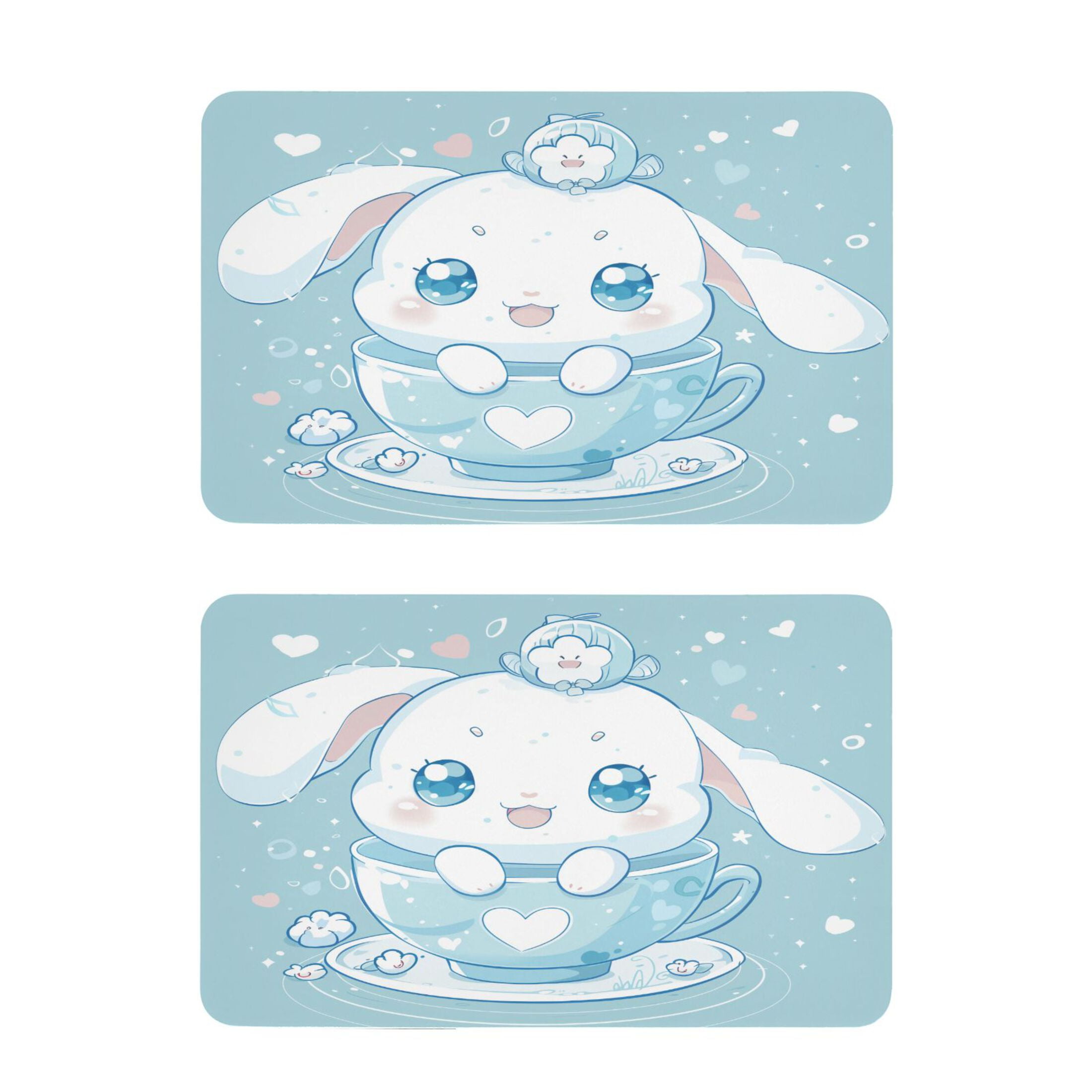 2 Pcs Strong Fridge Magnets Cute Cinnamoroll Sanrio in Cup Refrigerator ...