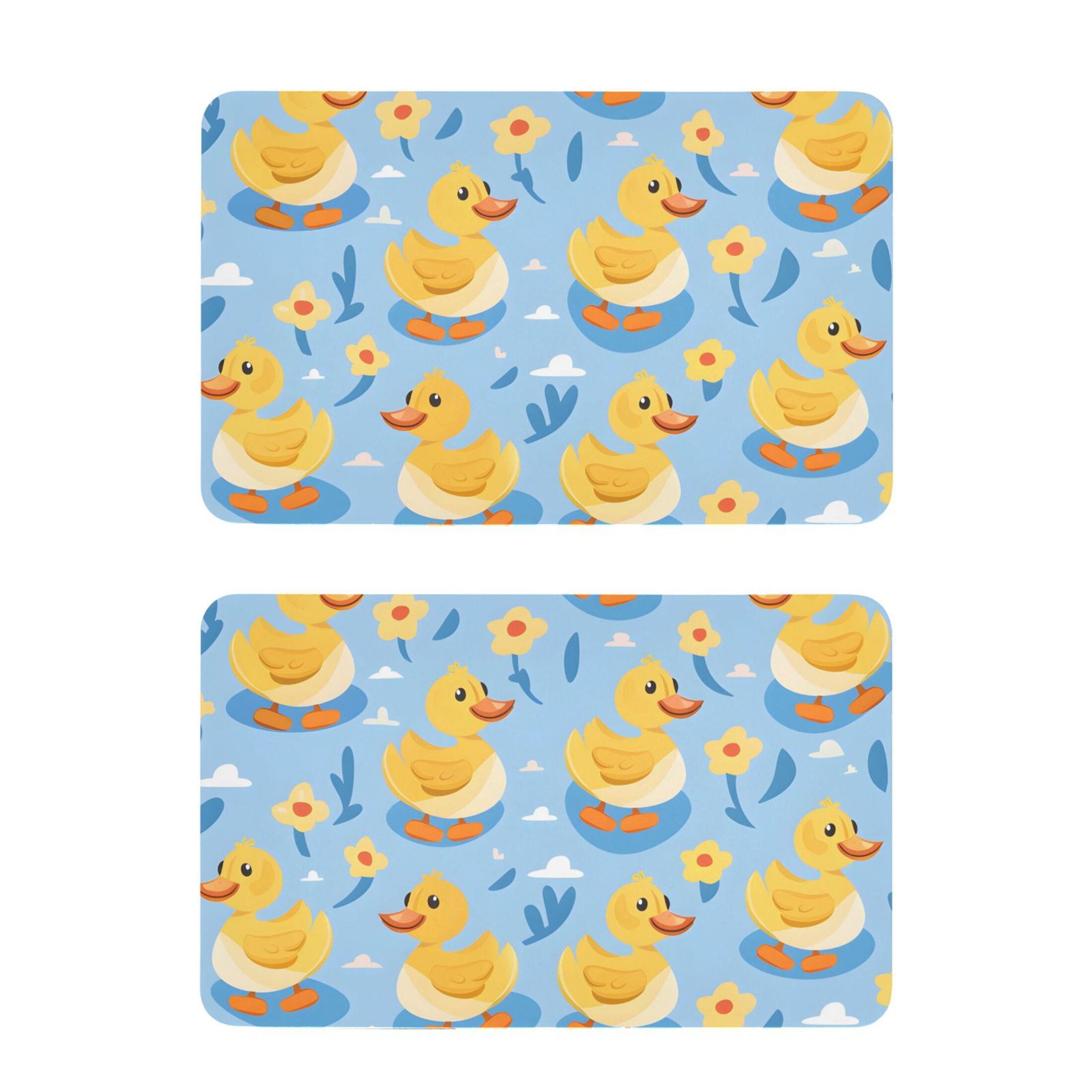 2 Pcs Strong Fridge Magnets Duck on Water Refrigerator Magnets Sticker ...