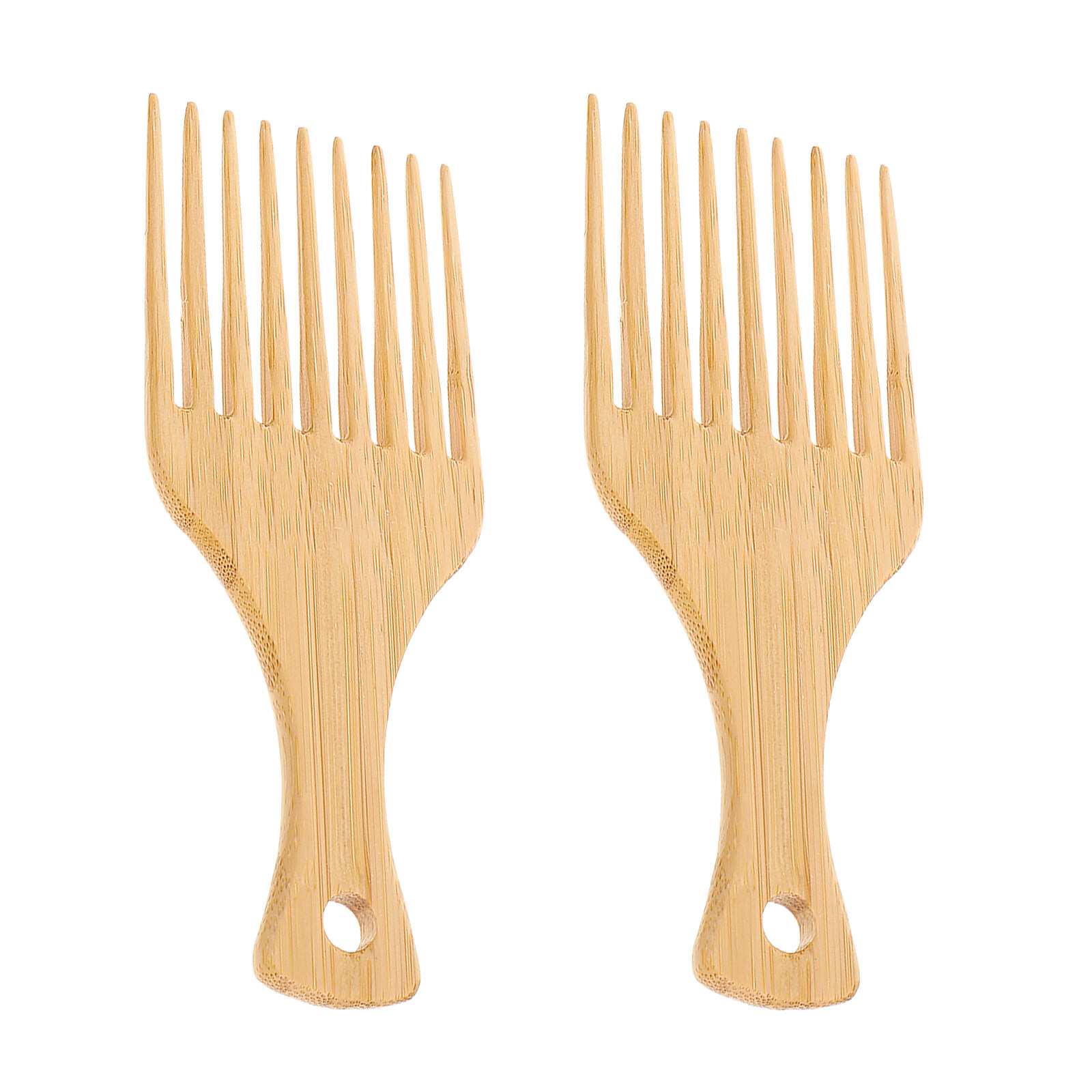 2 Pcs Styling Comb Curly Wigs Hair Picks for Men Hair Comb for Men ...