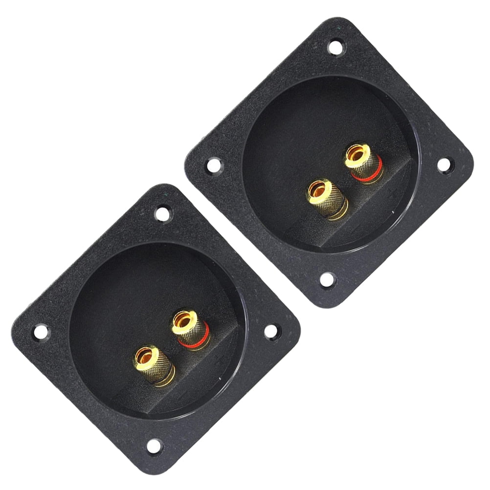 2 Pcs Subwoofer Box Terminal Cup Speaker Junction - Walmart.com