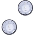2 Pcs Sucker Clock Bathroom Wall Shower Clock Small Clocks Bathroom ...