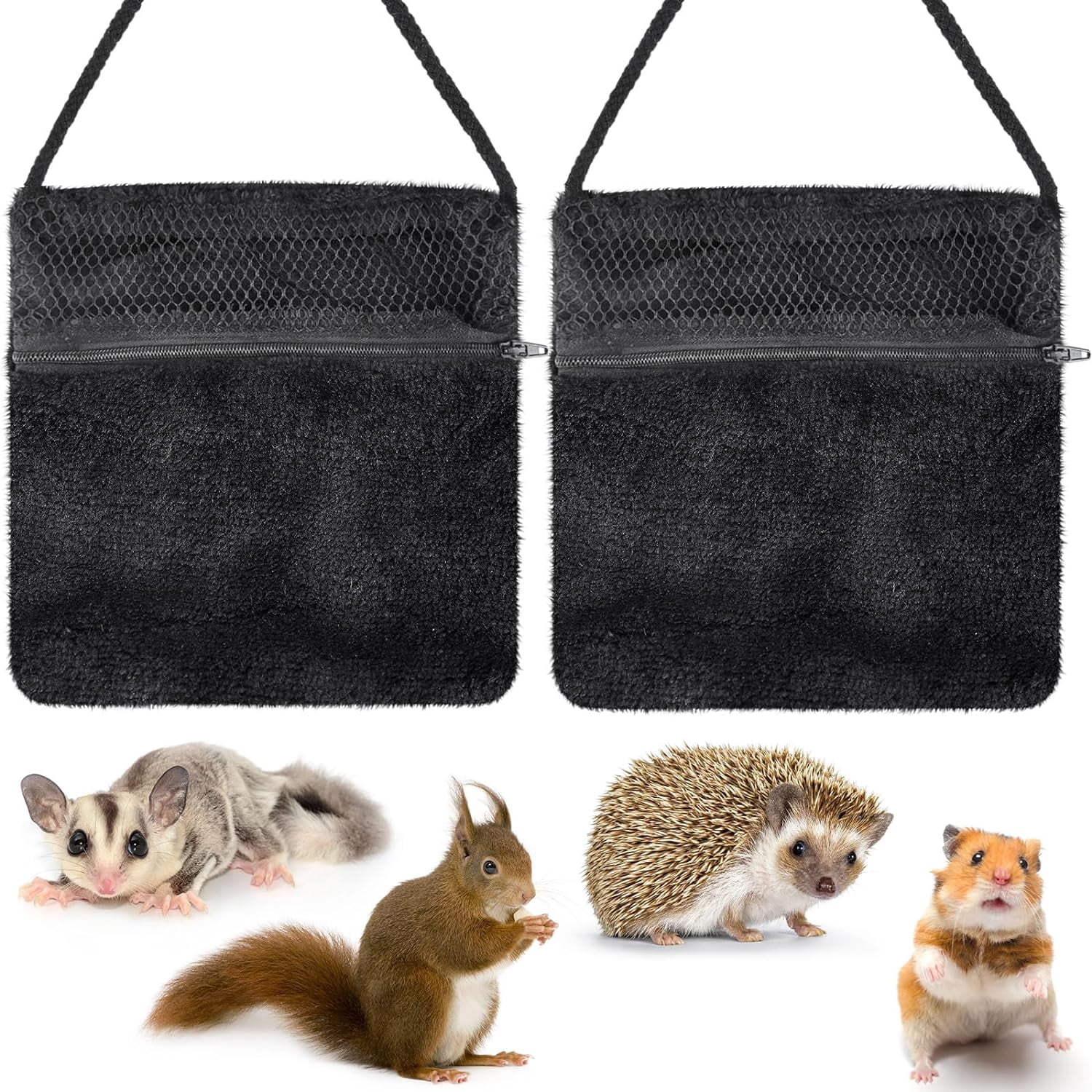 2 Pcs Sugar Glider Bonding Pouch Small Animal Outgoing Sleeping Bag ...