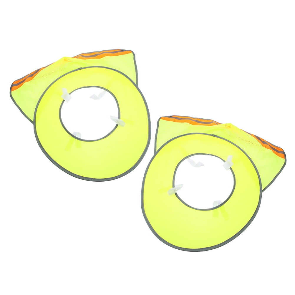 2 Pcs Sun Visor Light Cover Construction Hat Accessories Hard Hat Brim ...