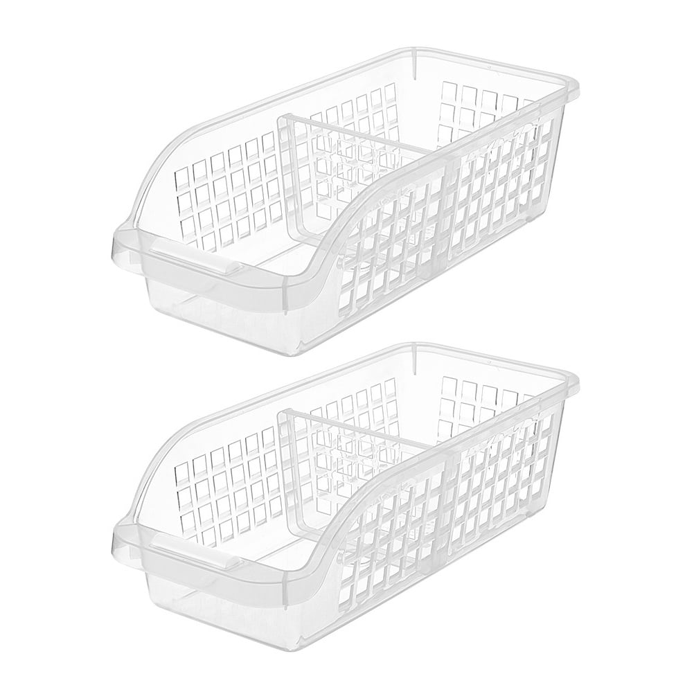 2 Pcs Sundry Milk Box Clear Kitchen Food Containers Transparent ...